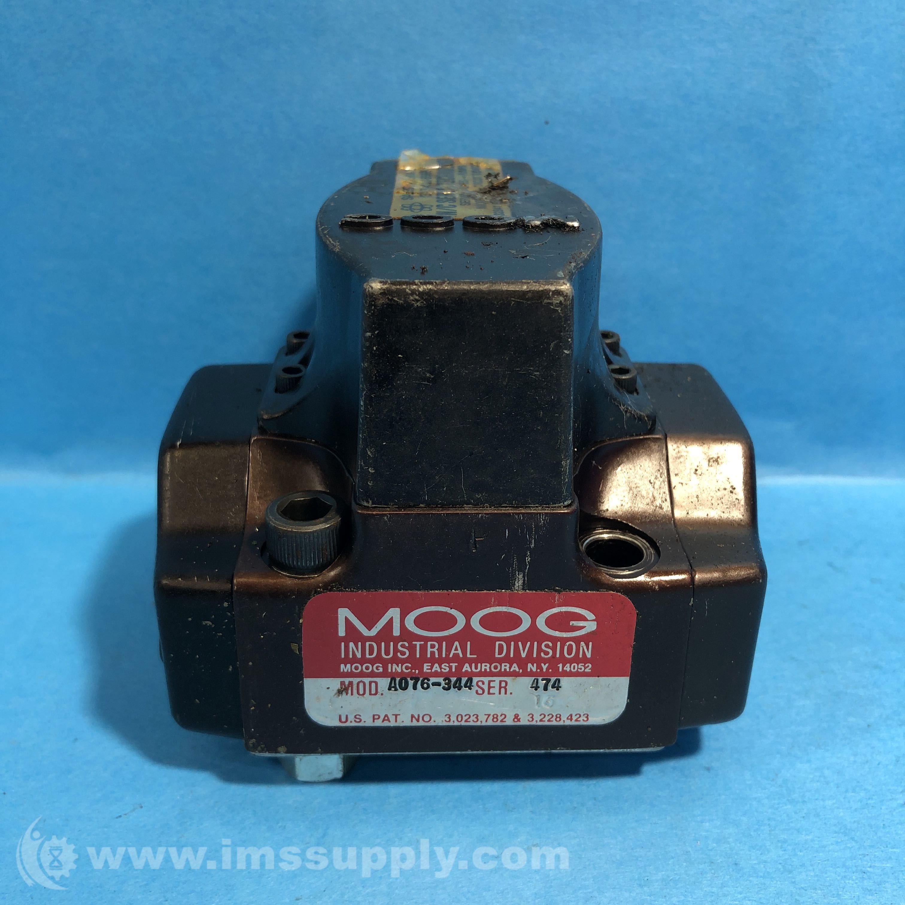 Moog A076-344 Servo Valve - IMS Supply