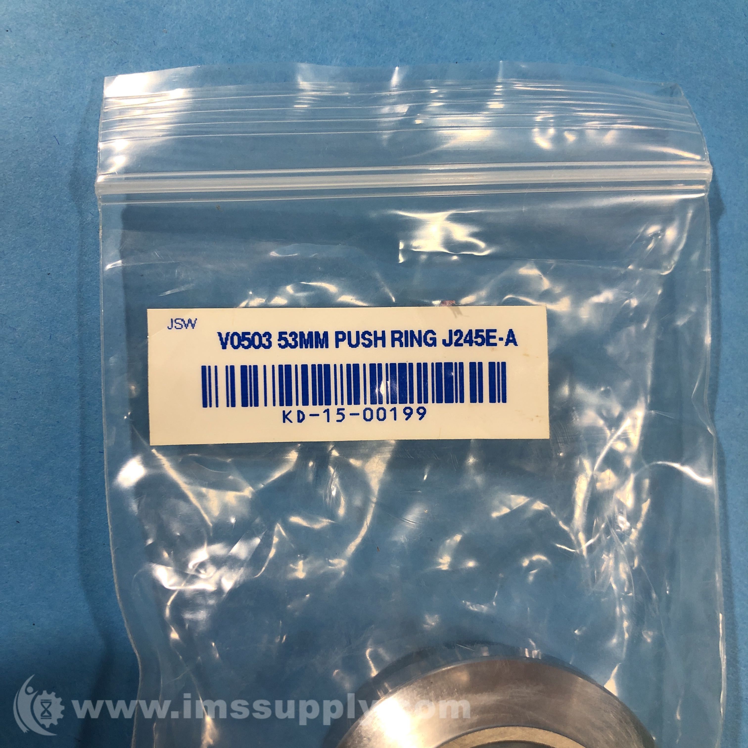 JSW V0503 53MM Push Ring for Screw Tip Assembly - IMS Supply