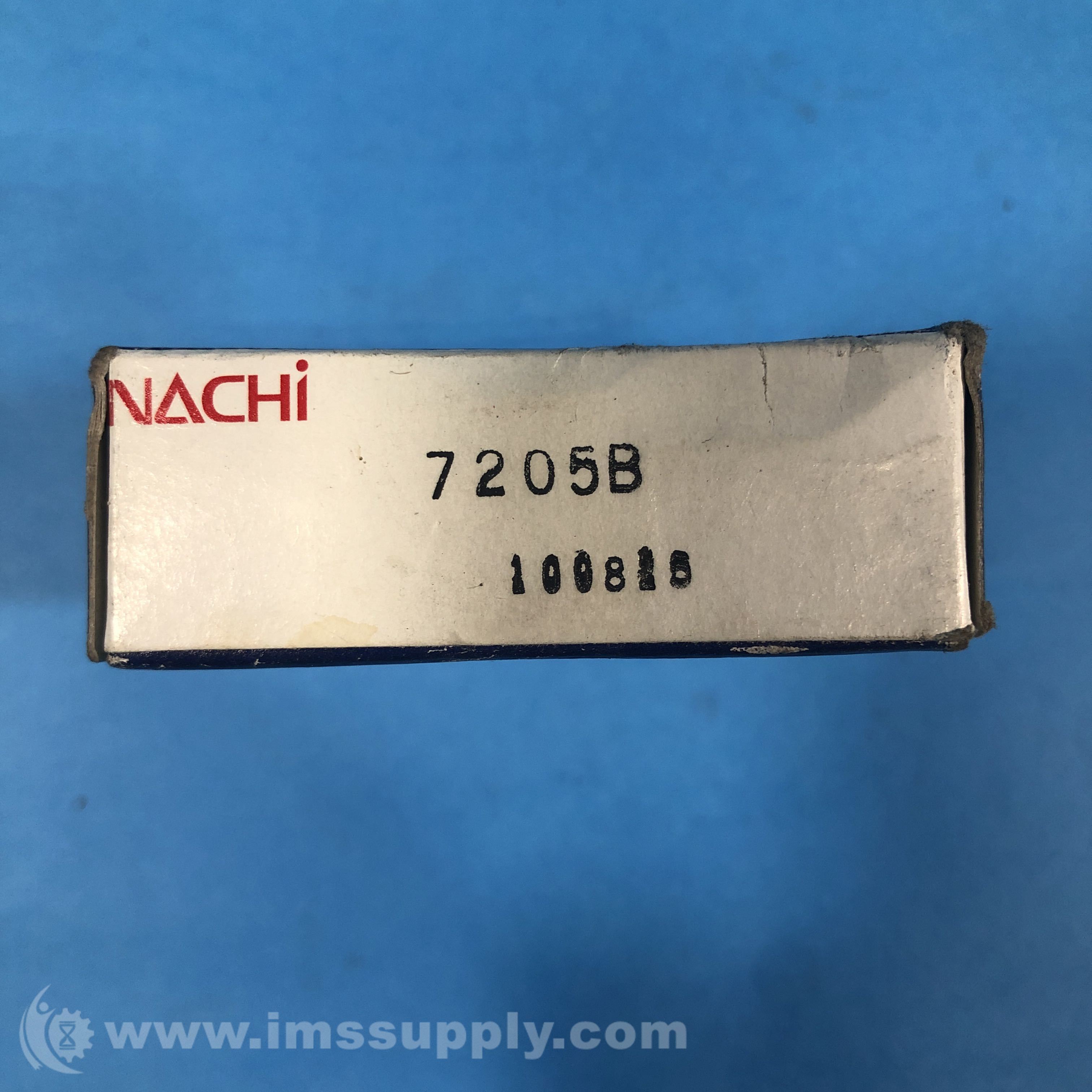 Nachi 7205B Single Row Angular Contact Bearing - IMS Supply