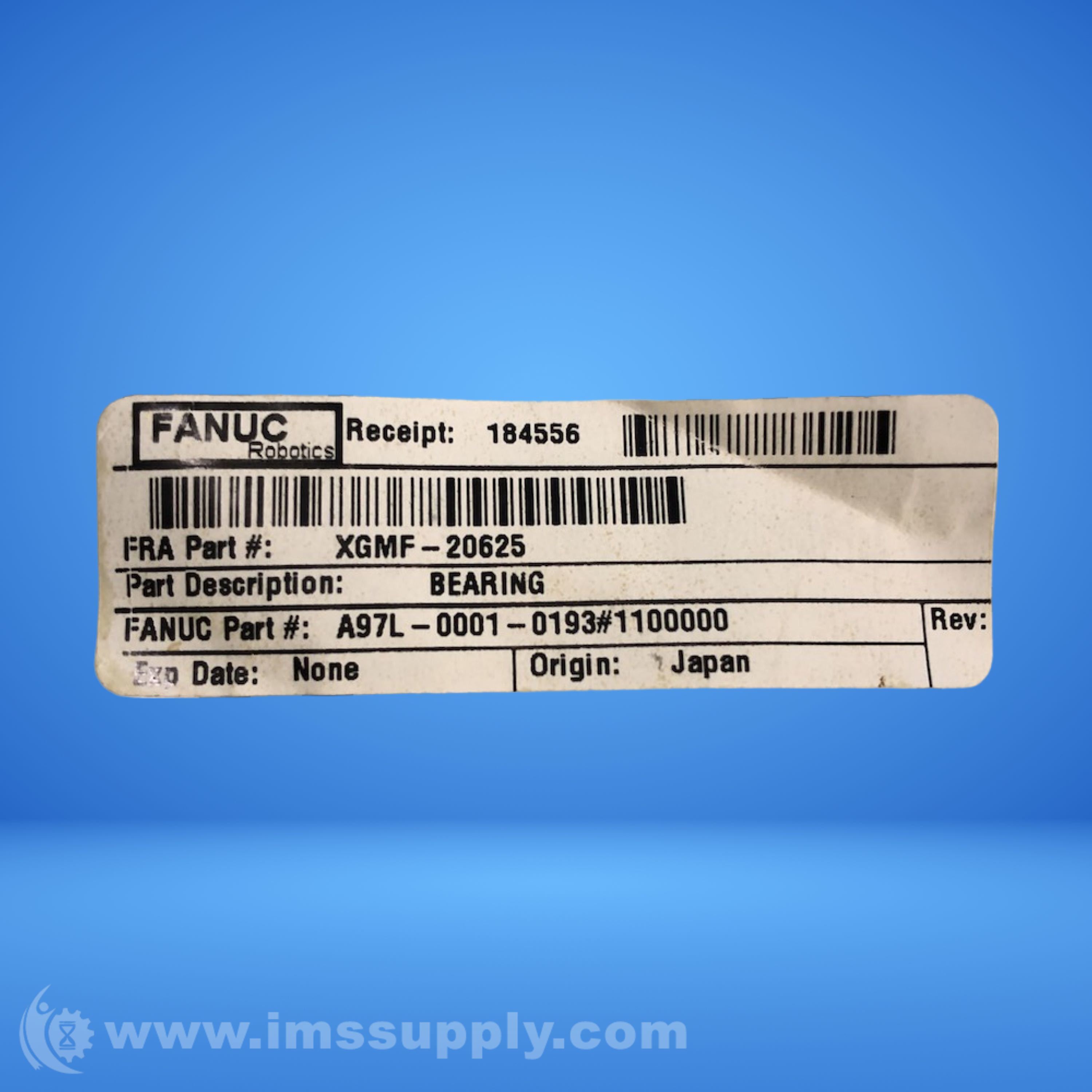 Fanuc A97L-0001-0193#1100000 Reduction Bearing - IMS Supply