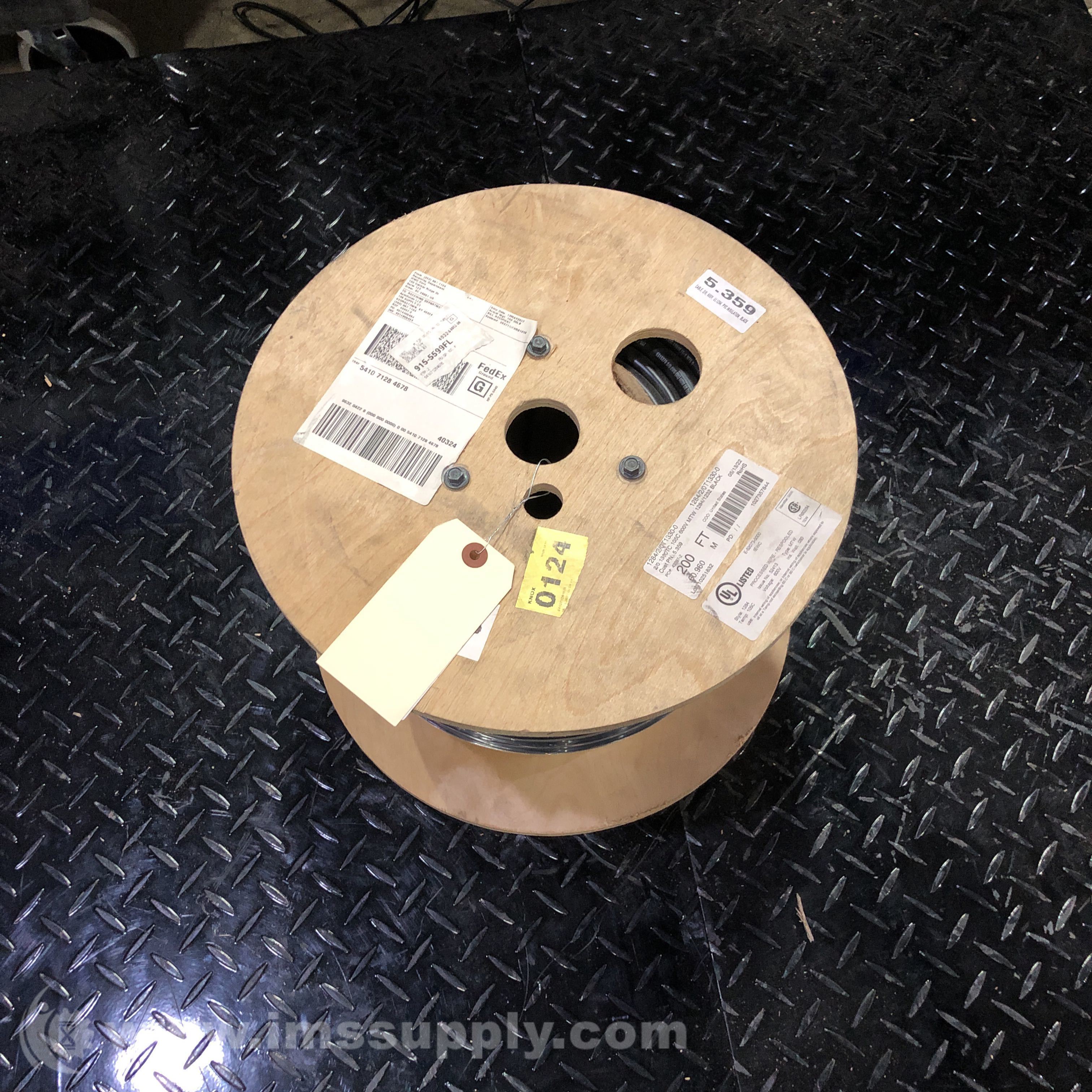 Badger Wire 1284-1/0B1064-73-0 Length 200 Ft Hook-up Wire - IMS Supply