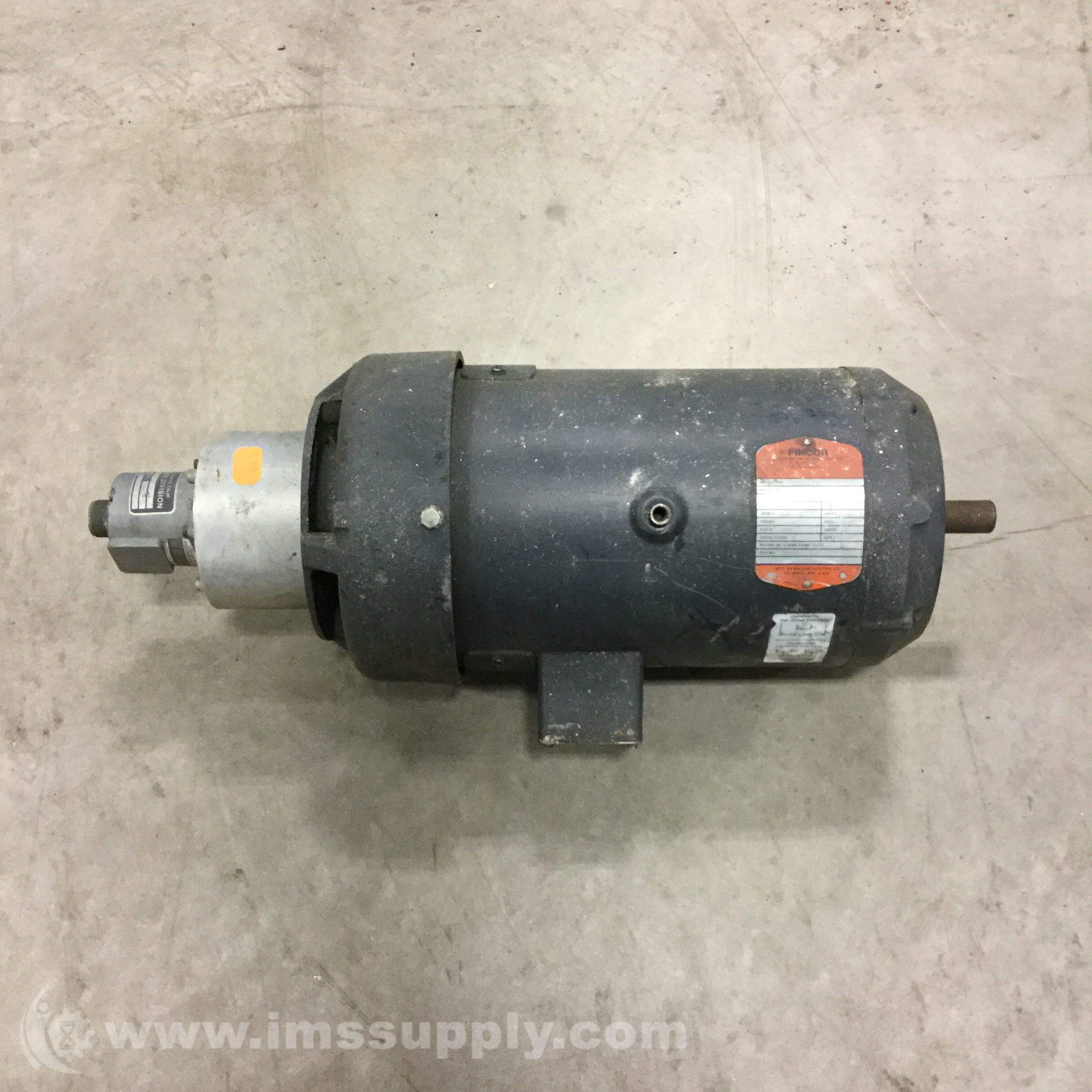 Fincor 9215018TFB 1.5HP 180A/120VDC 1750RPM 184C Frame Motor - IMS Supply