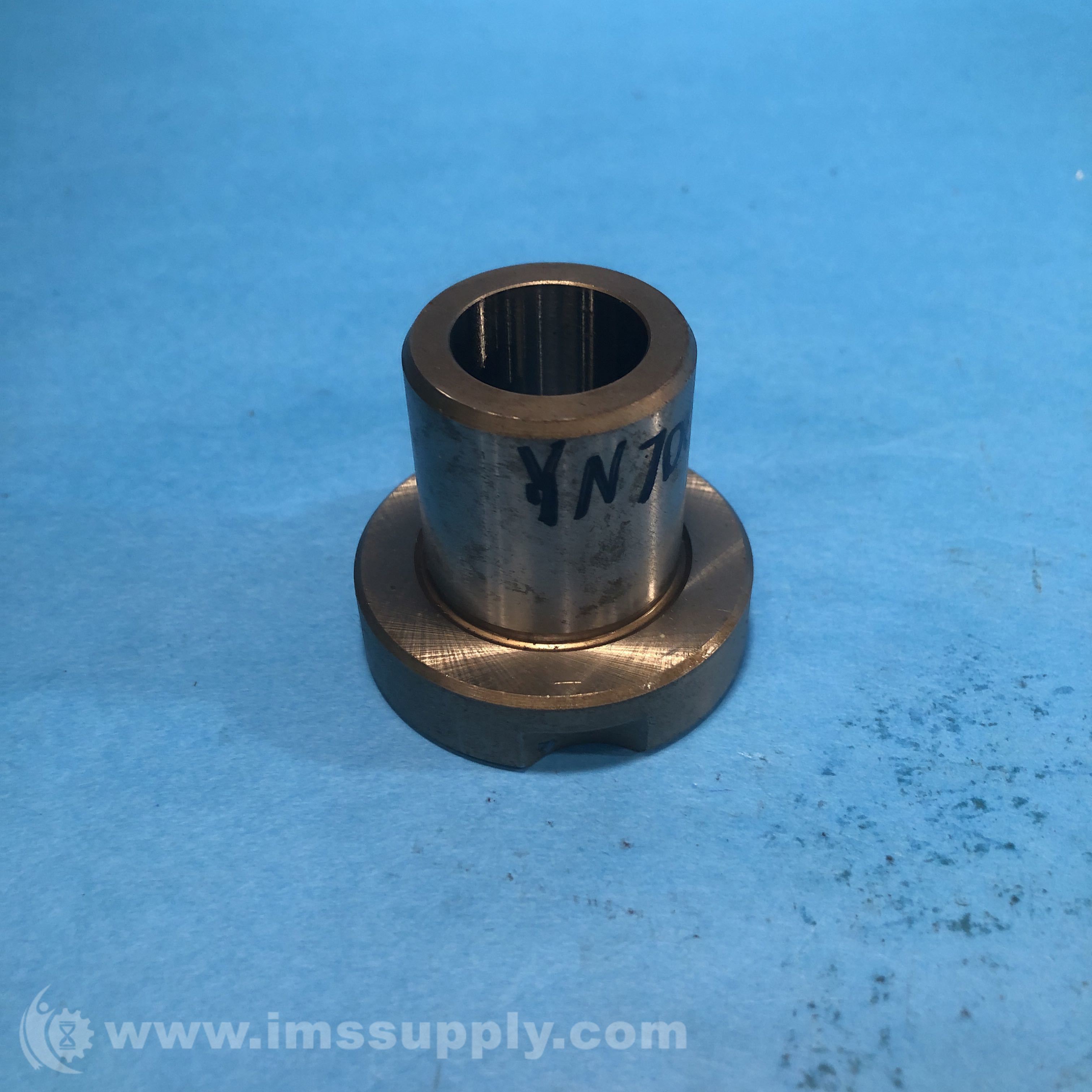 Partially Keyed, Knurled Bushing, Stainless Steel, 2'' LG - IMS Supply