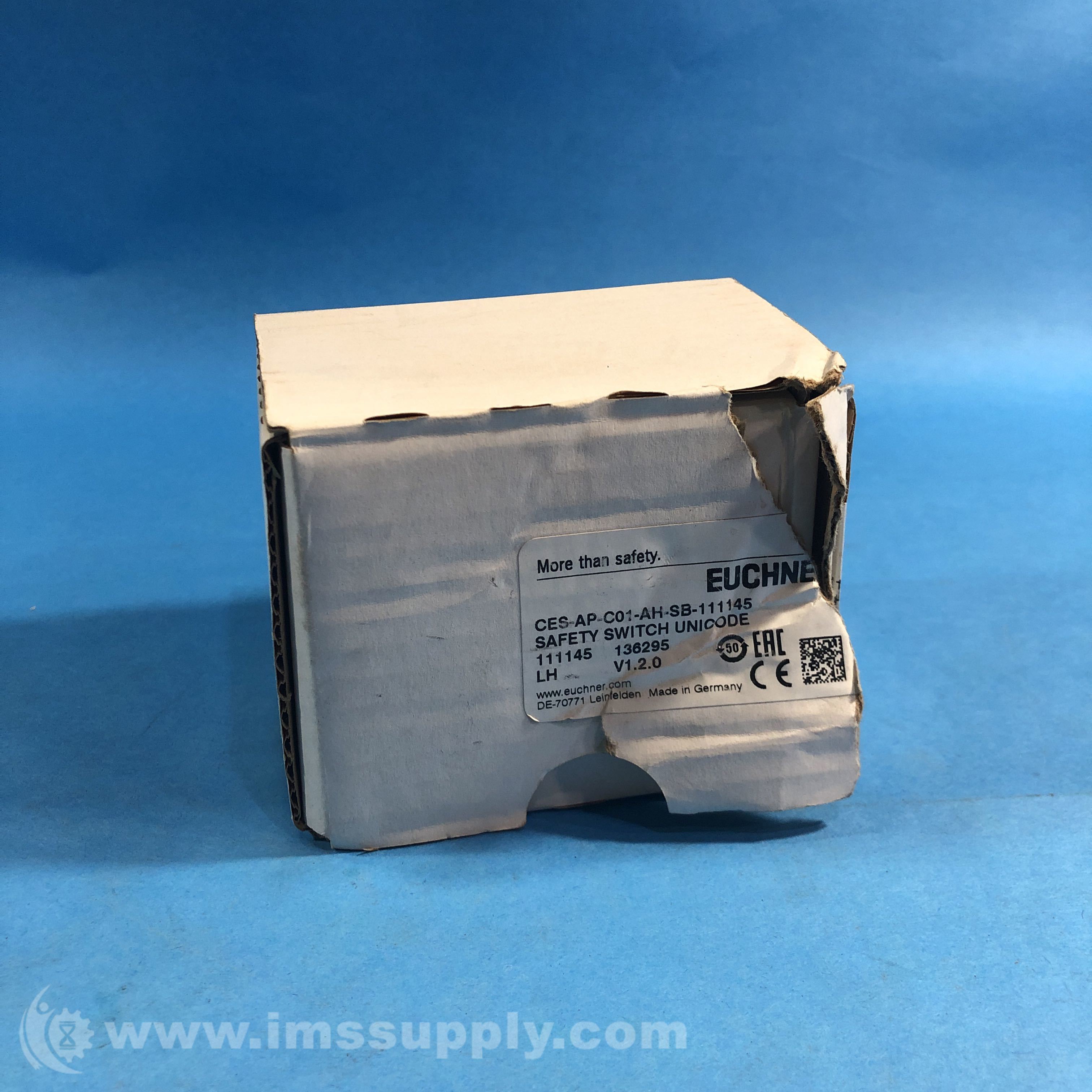 Euchner CES-AP-C01-AH-SB-111145 Non-contact Safety Switch - IMS Supply
