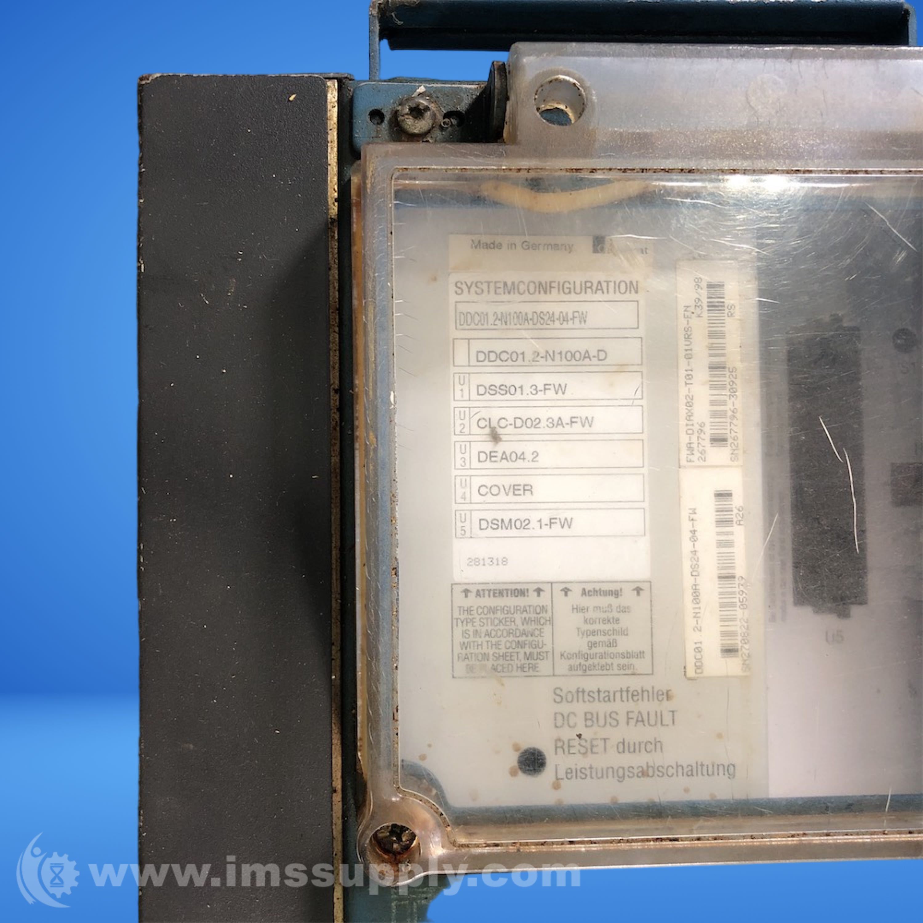 Indramat DDC01.2-N100A-DS24-04-FW - IMS Supply