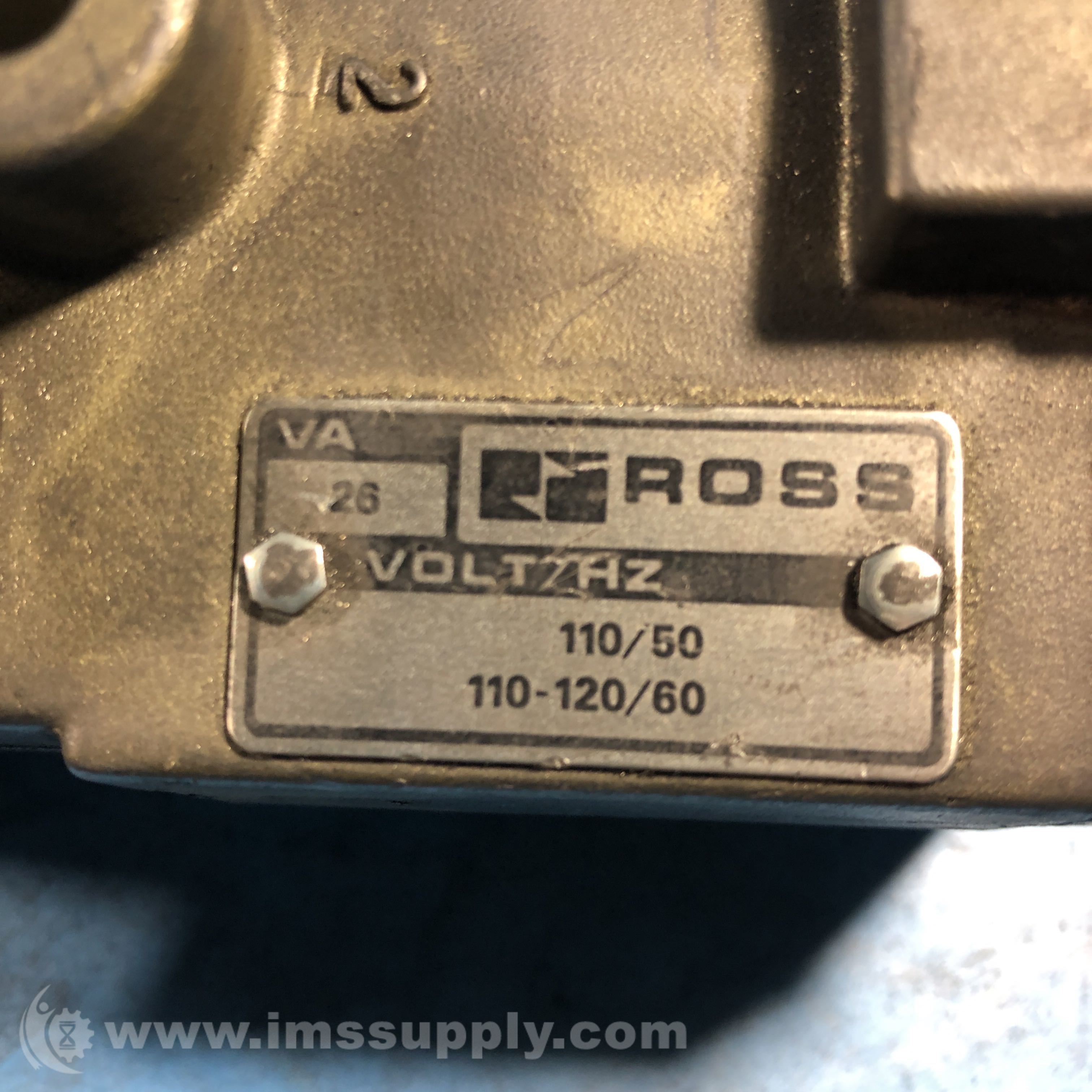 Ross 2776B2001 Solenoid Valve, 1-10 bar - IMS Supply