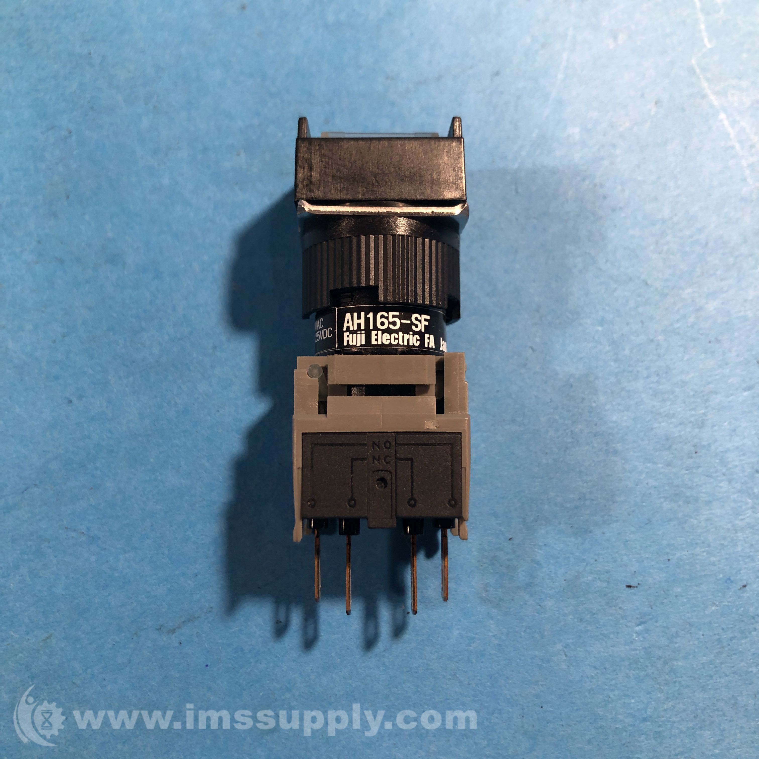 Fuji Electric AH165-SF White Illuminated Push Button - IMS Supply