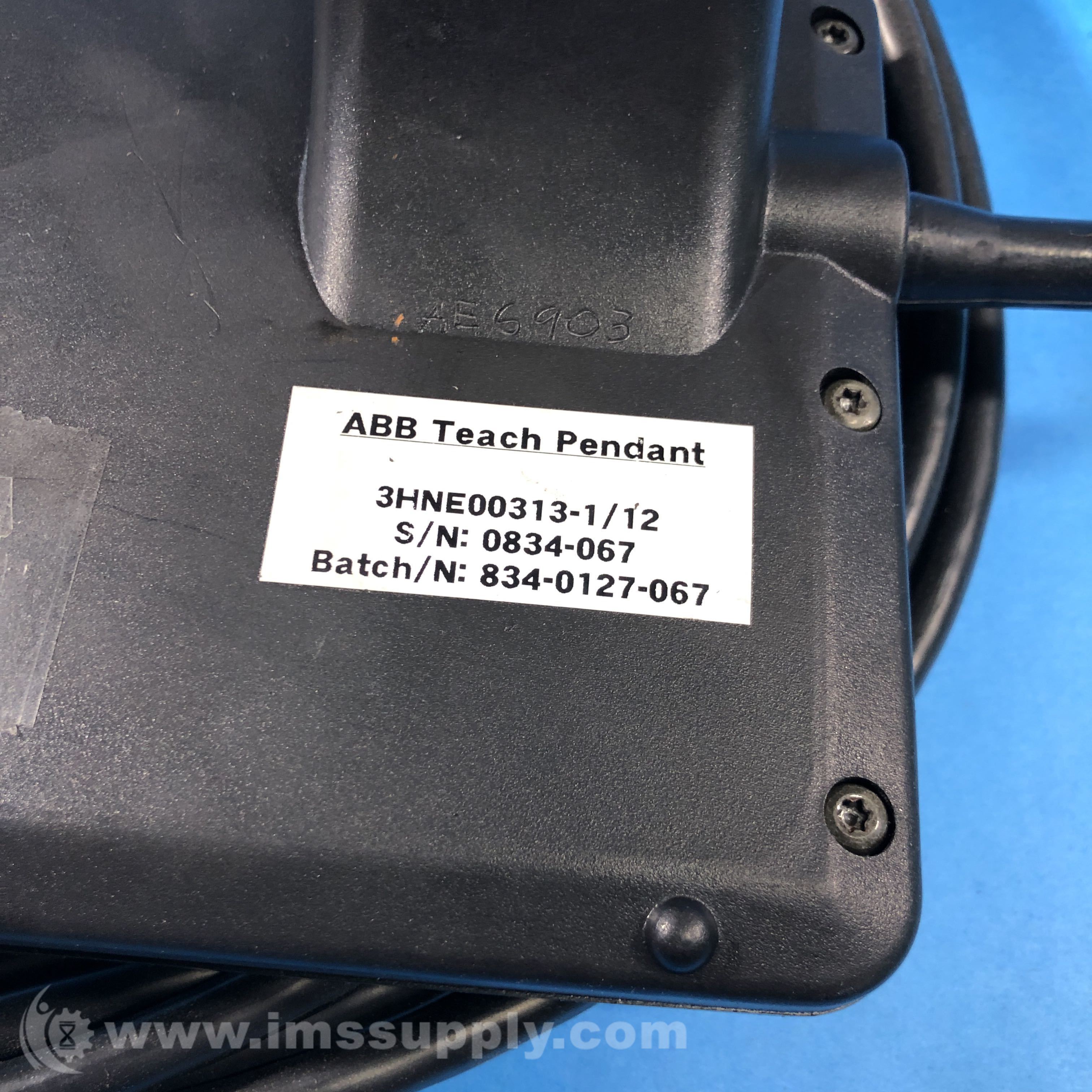 ABB 3HNE00313-1 Teach Pendant, S4C/S4C+ - IMS Supply