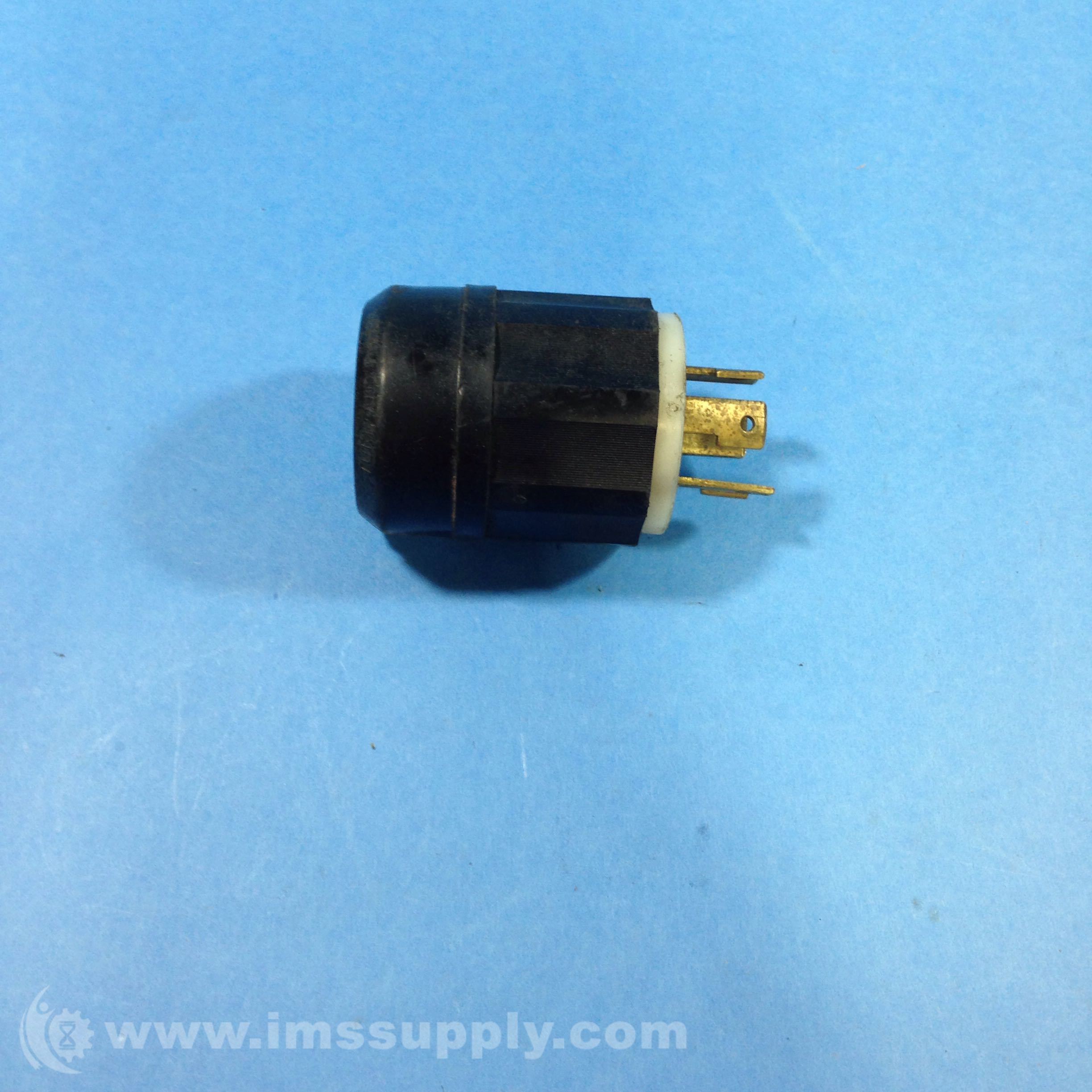 Leviton NEMA L17-30 Twist Locking Plug 30A 600V 3 Phase - IMS Supply