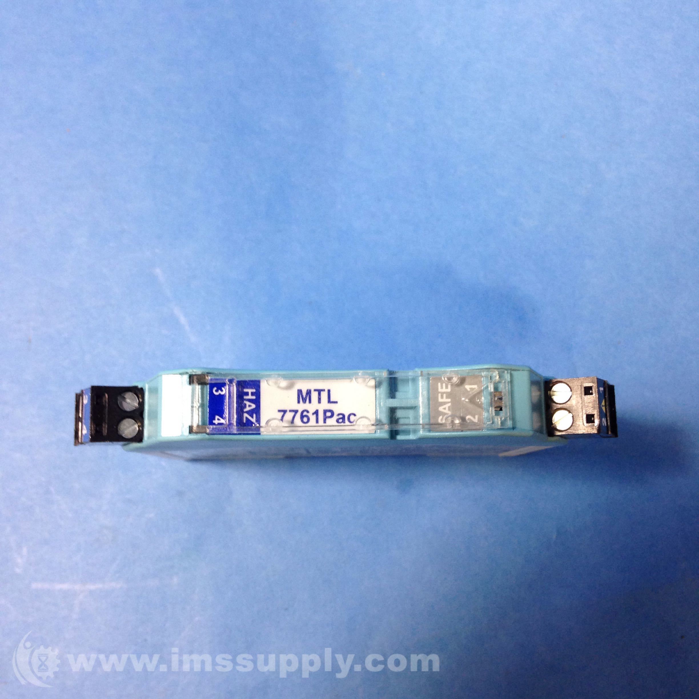 MTL Instruments Inc MTL7761Pac Shunt Diode Safety Barrier Relay - IMS ...