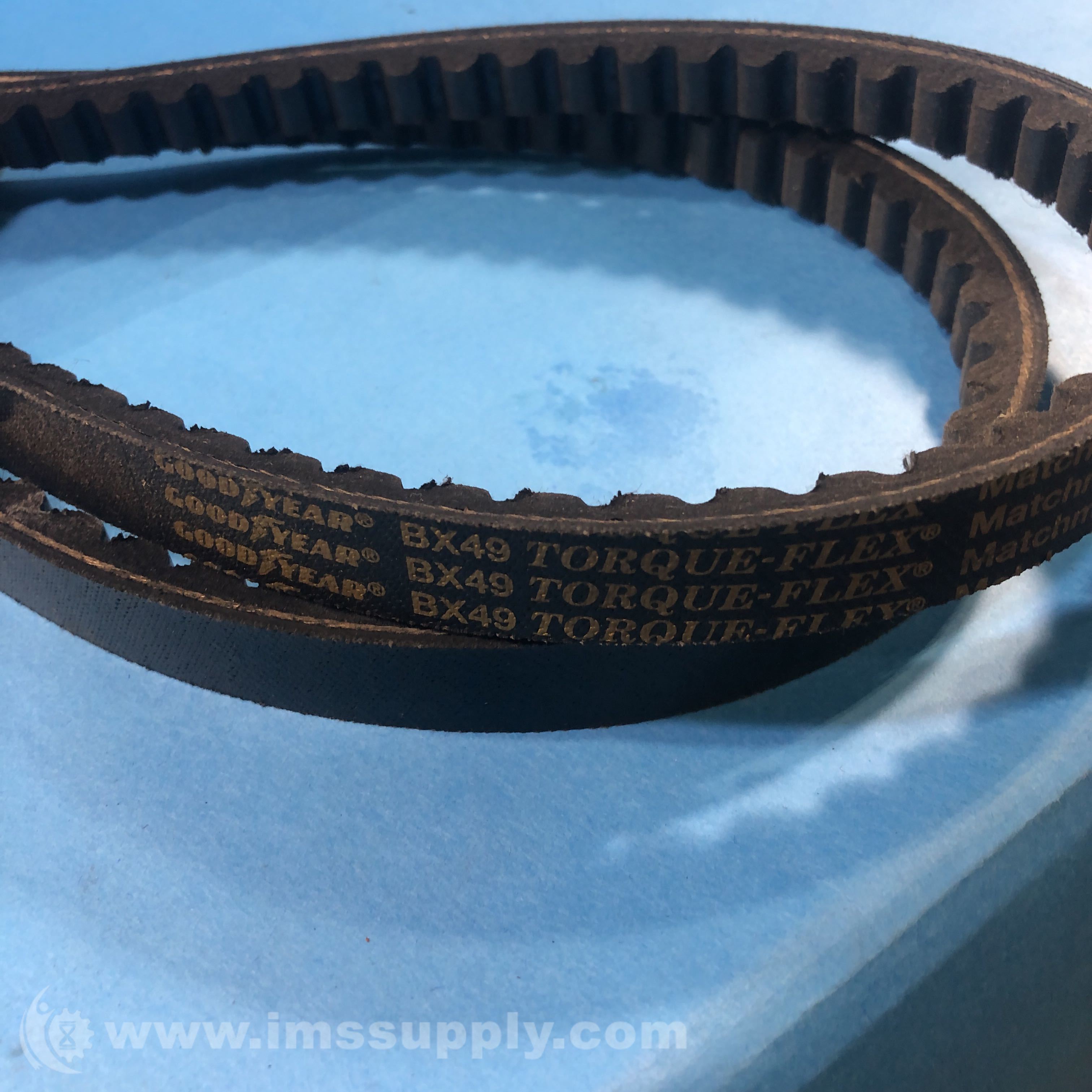 Goodyear BX49 Notched V-Belt, Torque Flex, 52 in X 21/32 in - IMS Supply