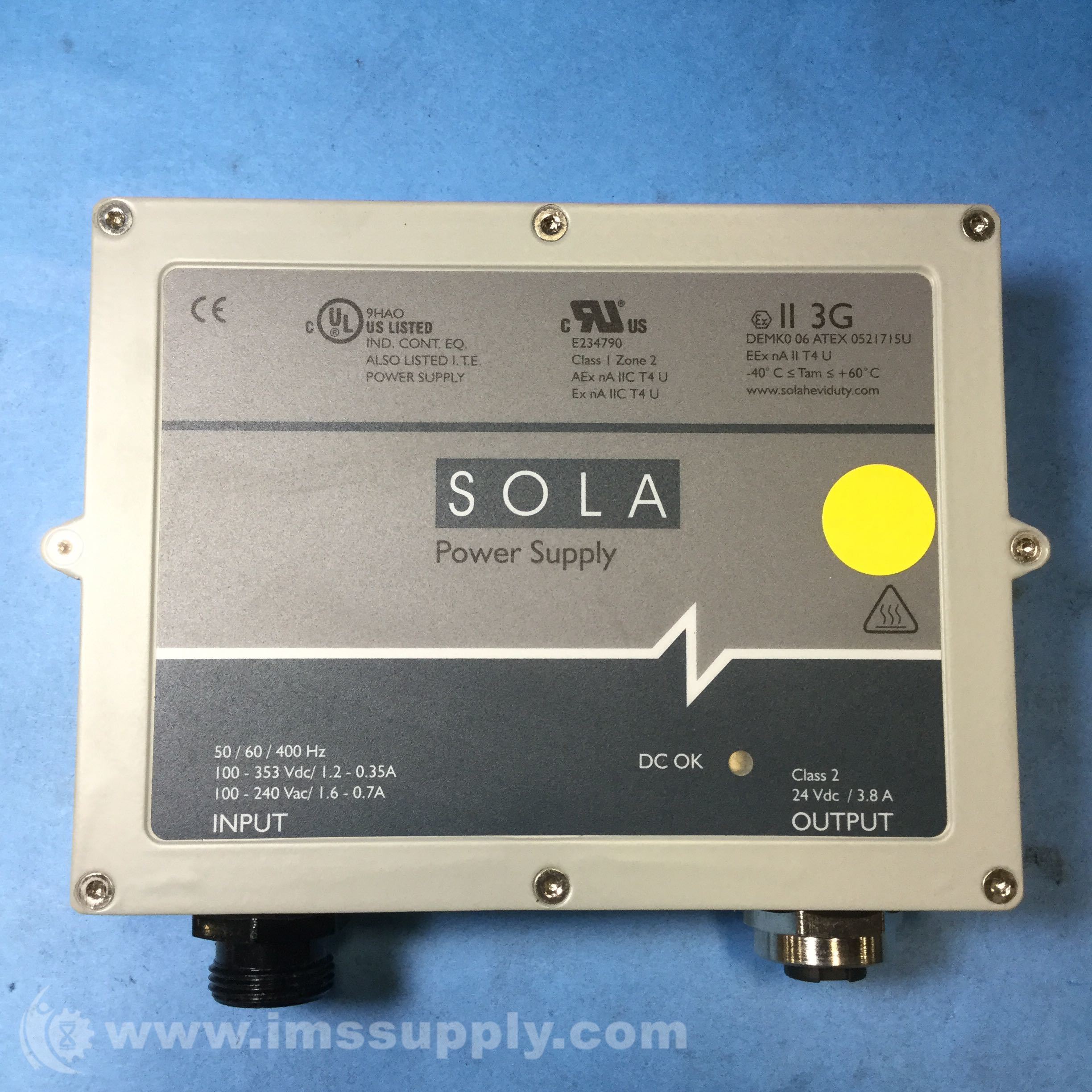 Sola SCP 100S24X-DVN Power Supply - IMS Supply