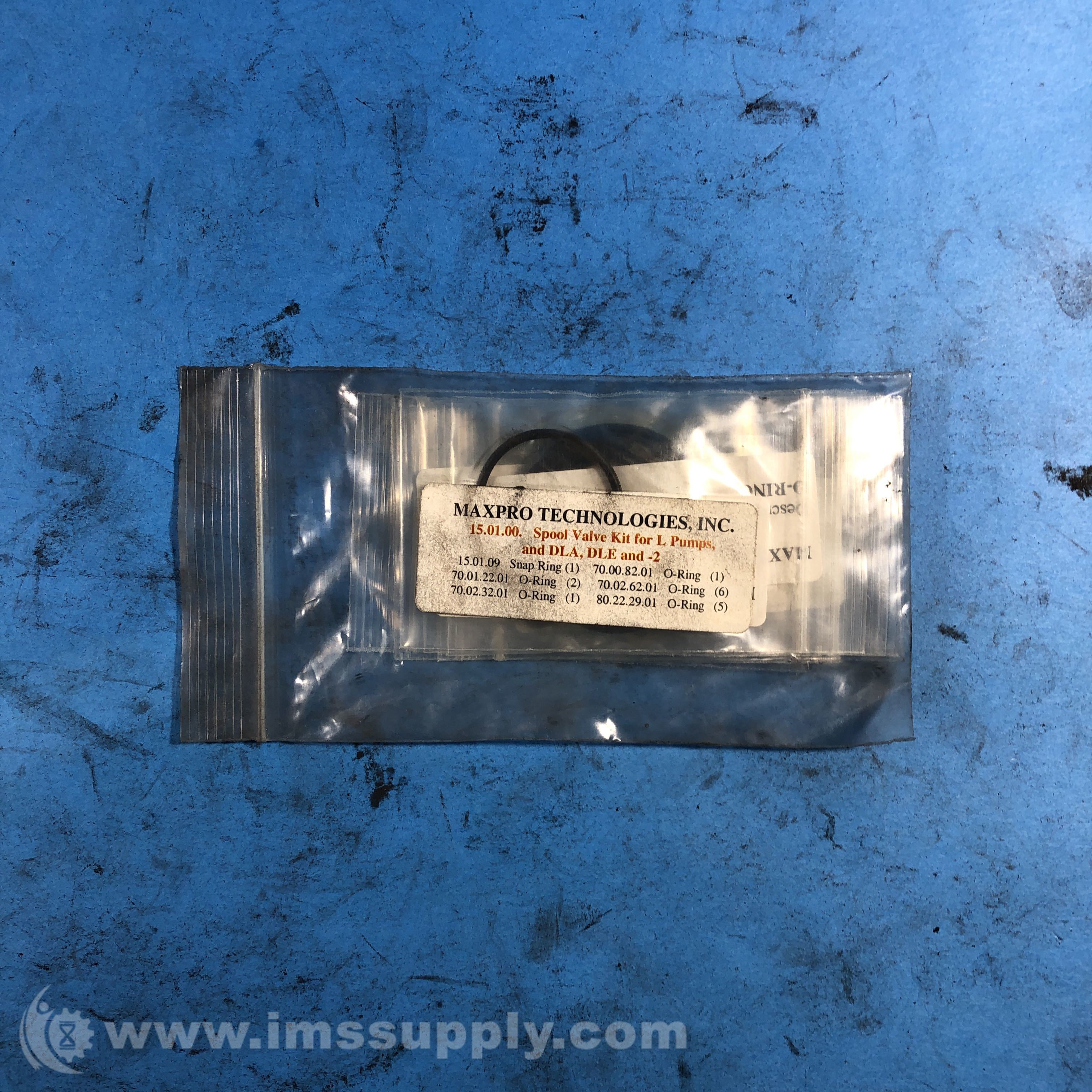 Maxpro Technologies 15.01.00 Spool Valve Kit - IMS Supply