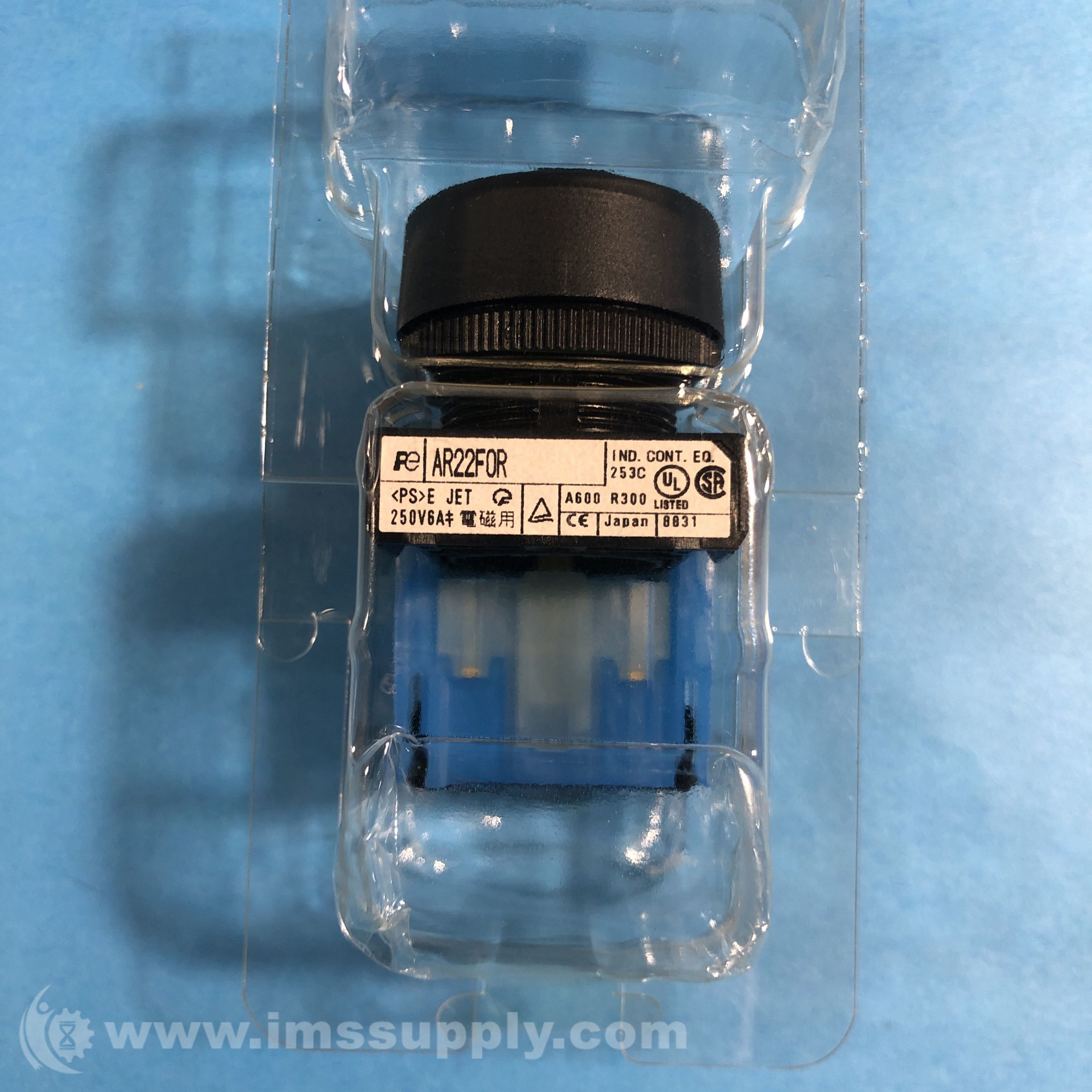 Fuji Electric AR22F0R-10Y Pushbutton Switch - Illuminated - IMS Supply