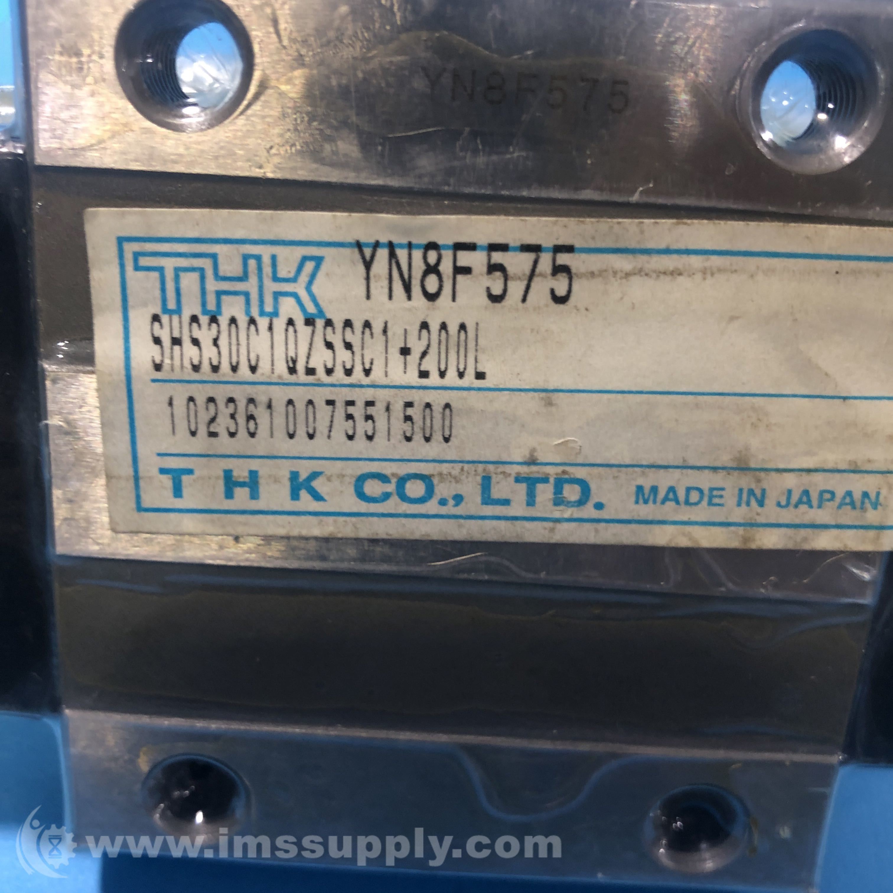 THK SHS30C1QZSSC1+200L Linear Guide Block - IMS Supply