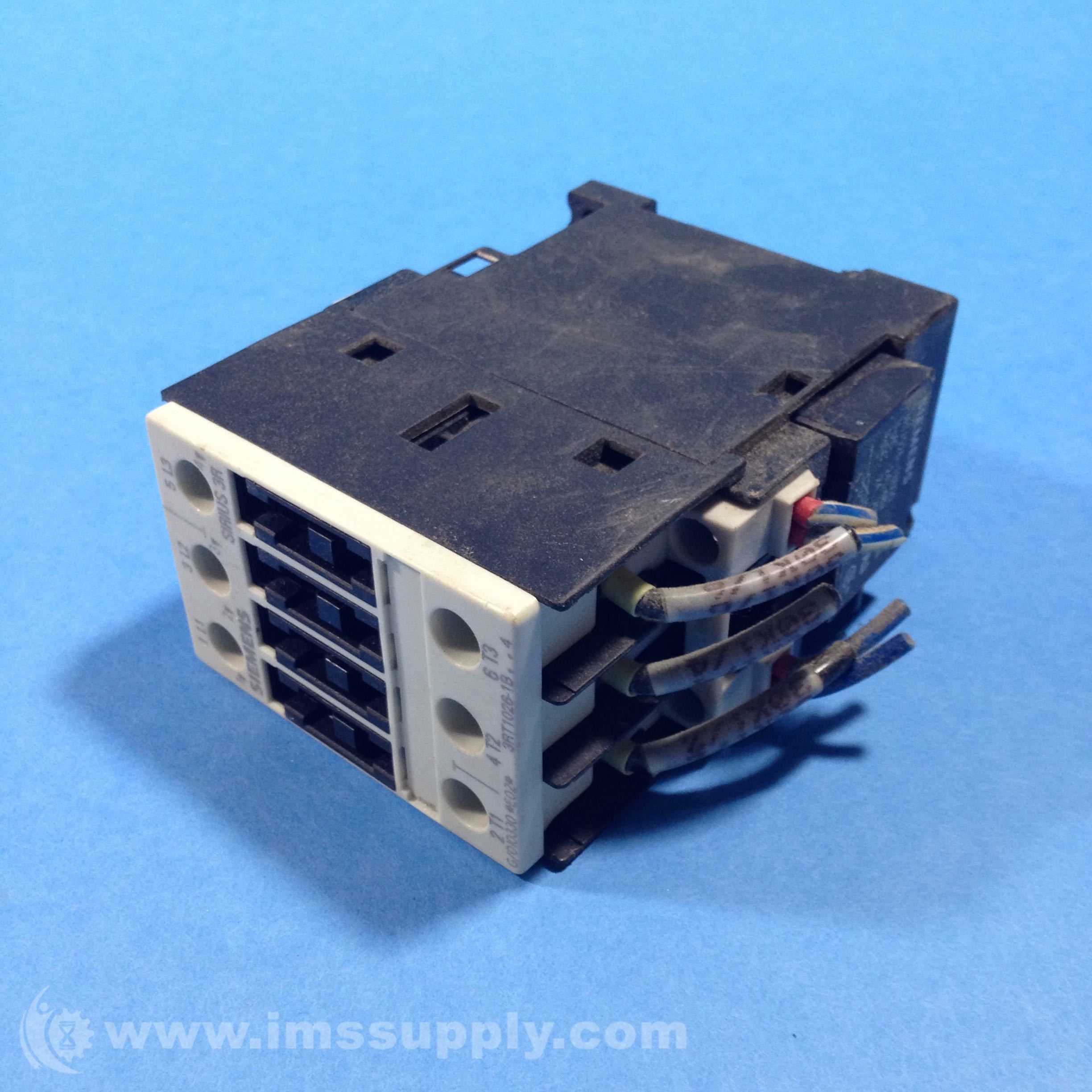 Siemens 3RT1026-1BB40 Contactor - IMS Supply