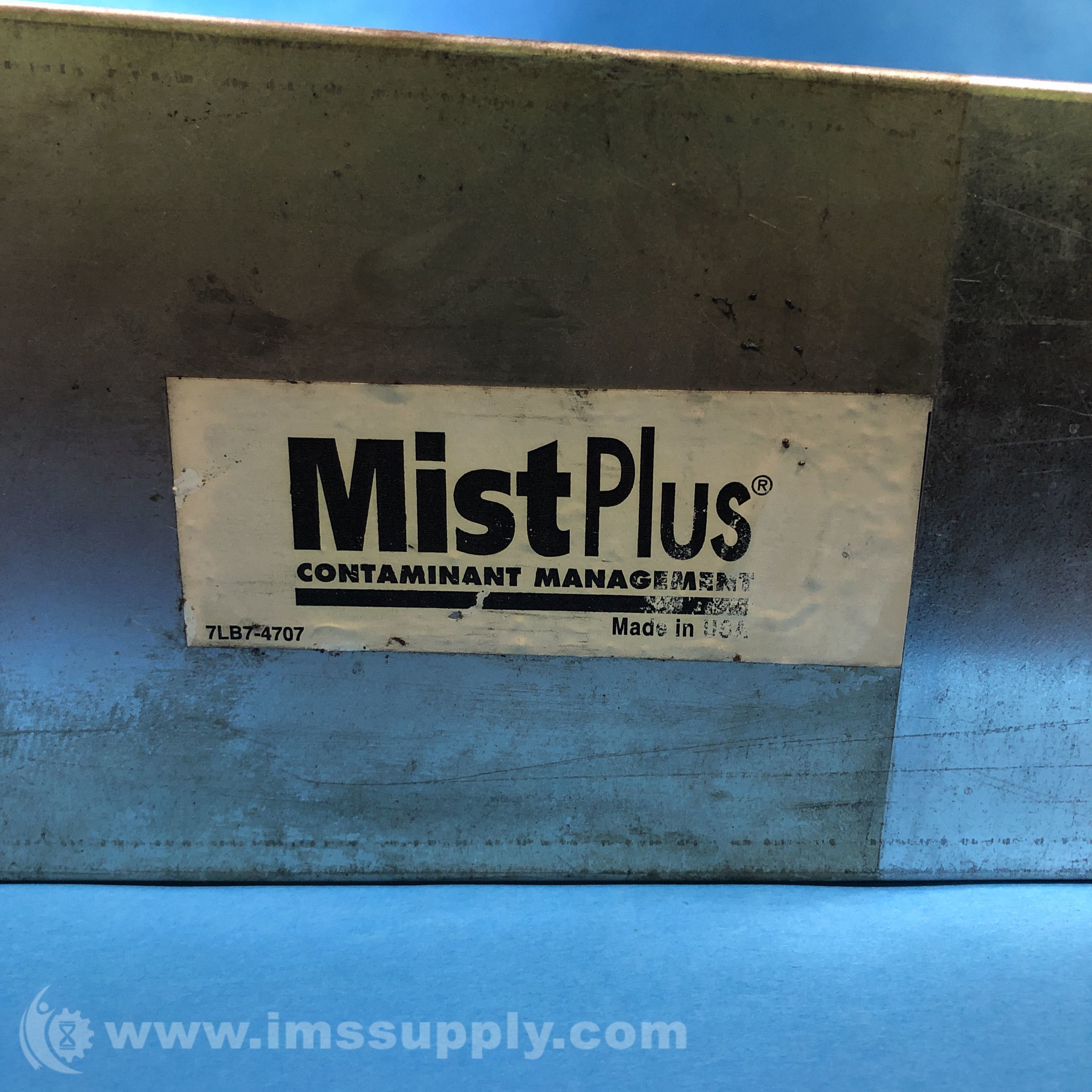 Airflow Systems 7LB7-4707 MistPlus Filter - IMS Supply
