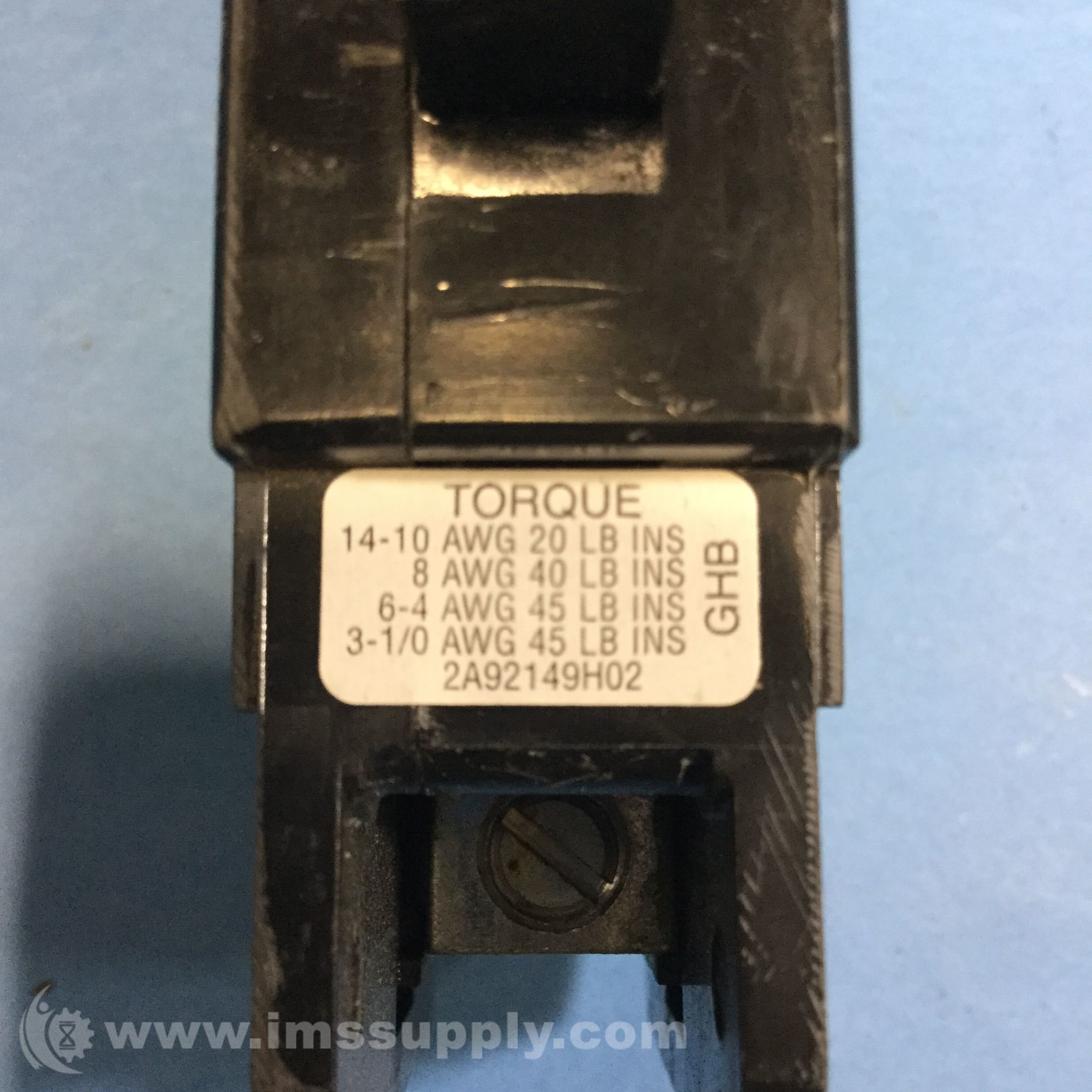 Eaton GHB1030 Circuit Breaker - IMS Supply