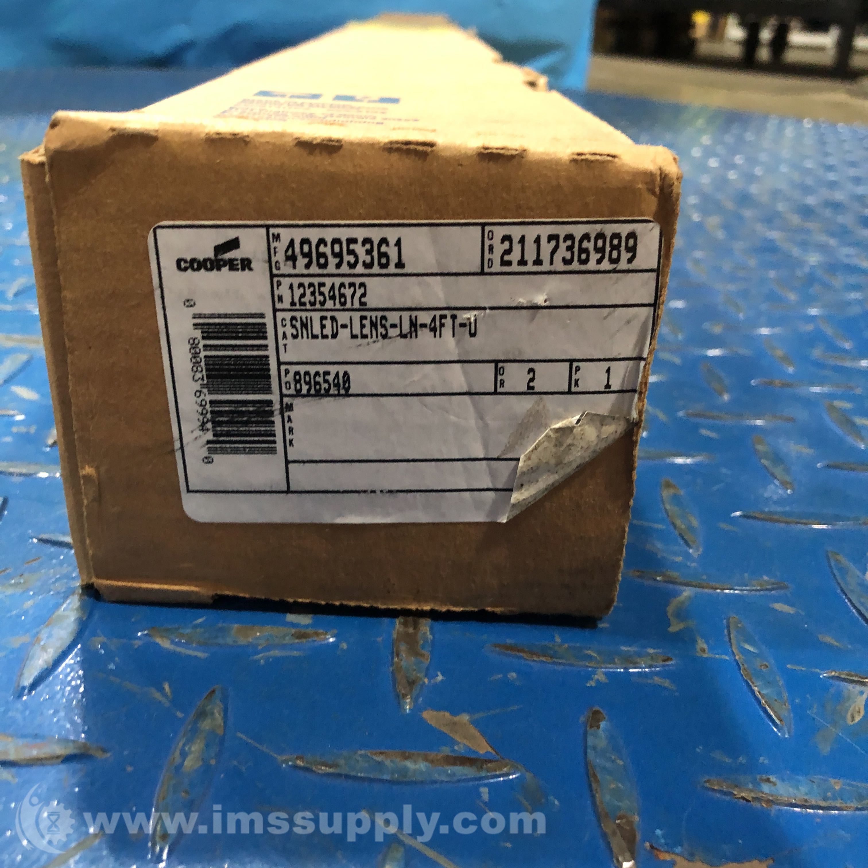 Cooper SNLED-LENS-LN-4FT-U Linear LED Lens - IMS Supply