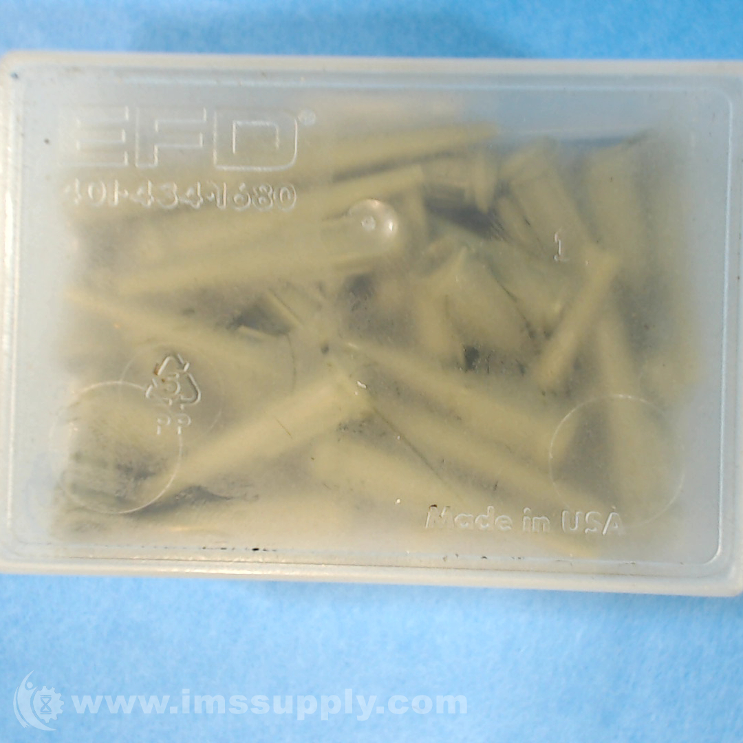 Efd 7018049 Smoothflow Tapered Dispensing Tip, 14 Gauge, Olive - IMS Supply