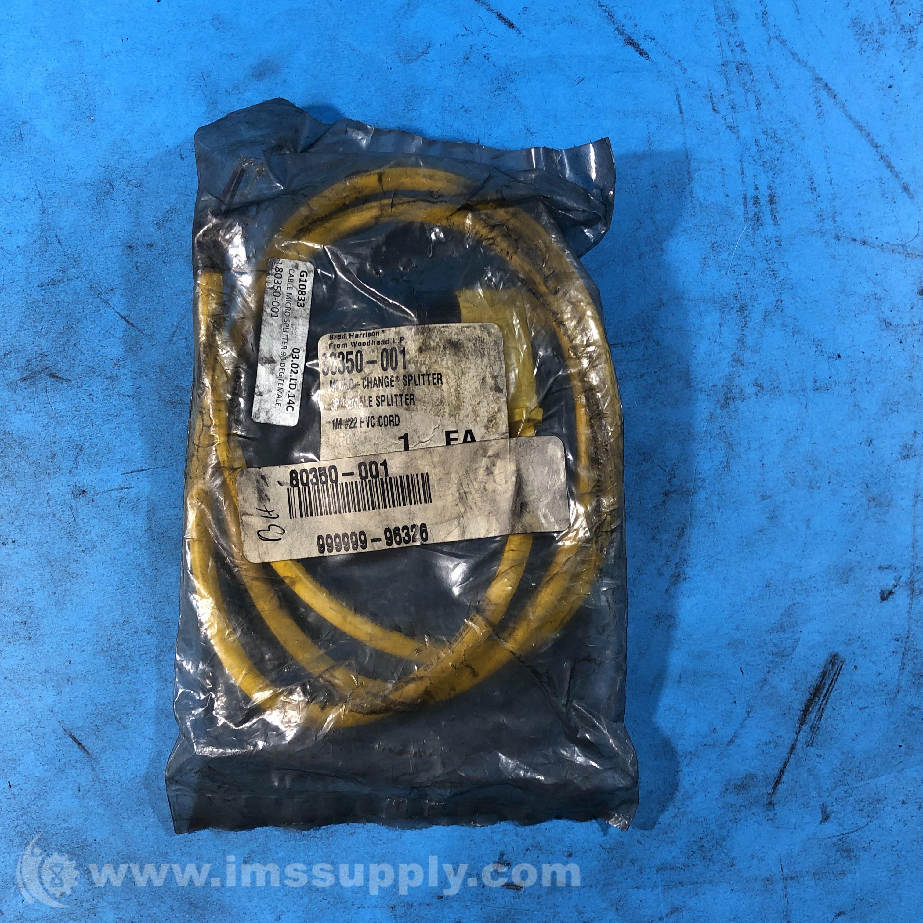 Woodhead Brad 80350-001 Micro-Change Splitter 3P Female Splitter - IMS ...