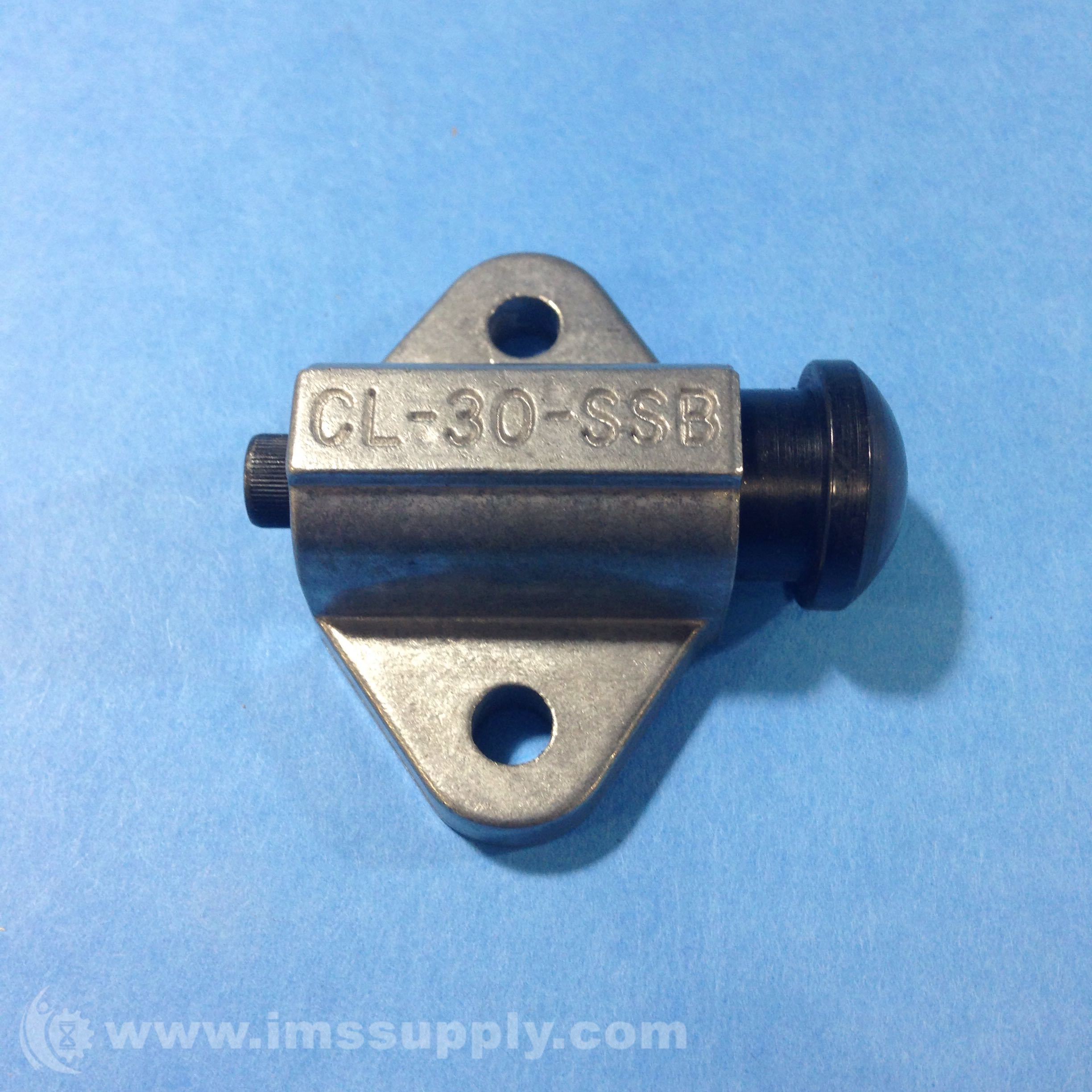 Carr Lane CL-30A-SSB Round Face Spring Stop Button - IMS Supply