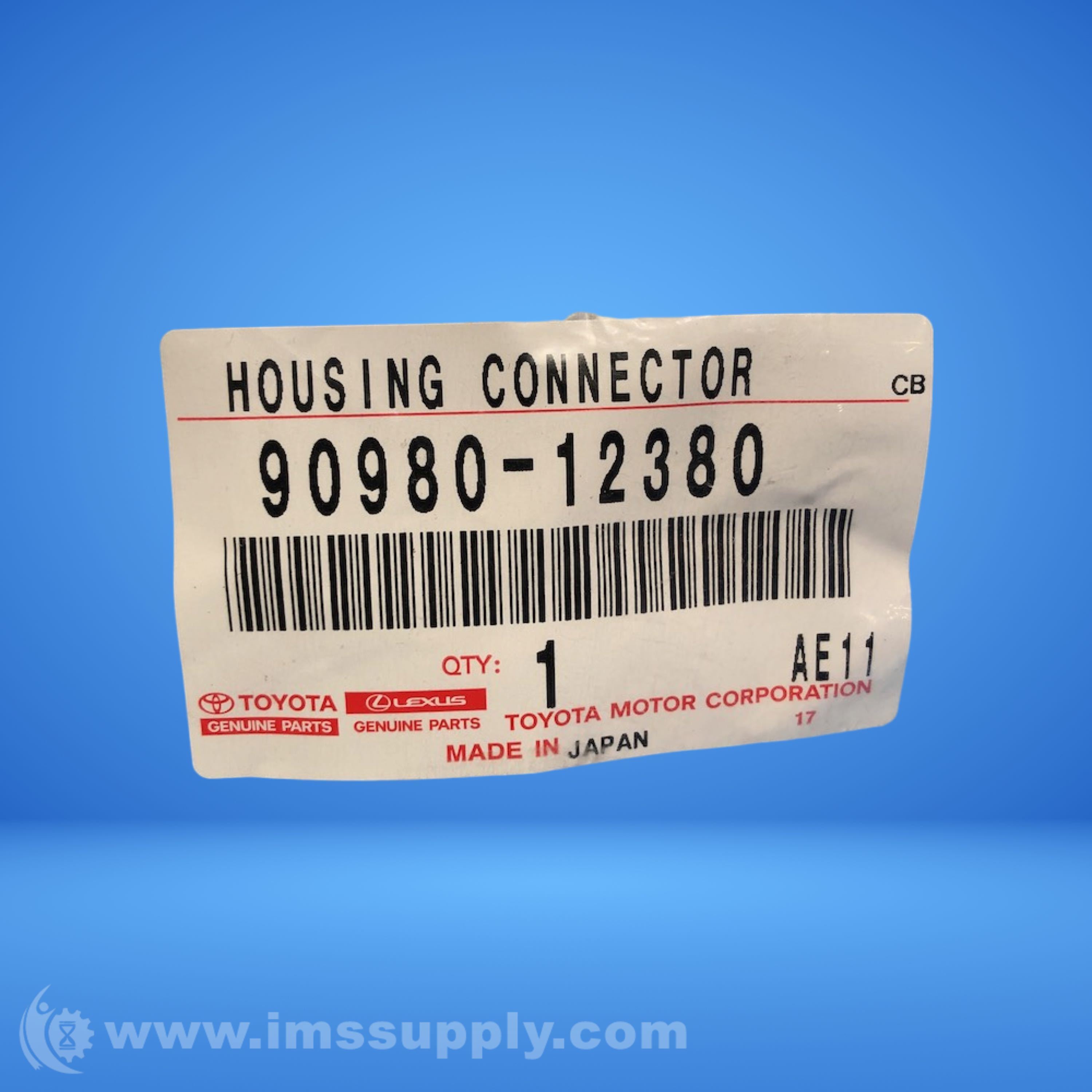 Toyota 90980-12380 Bag of 10 Housing Connectors - IMS Supply