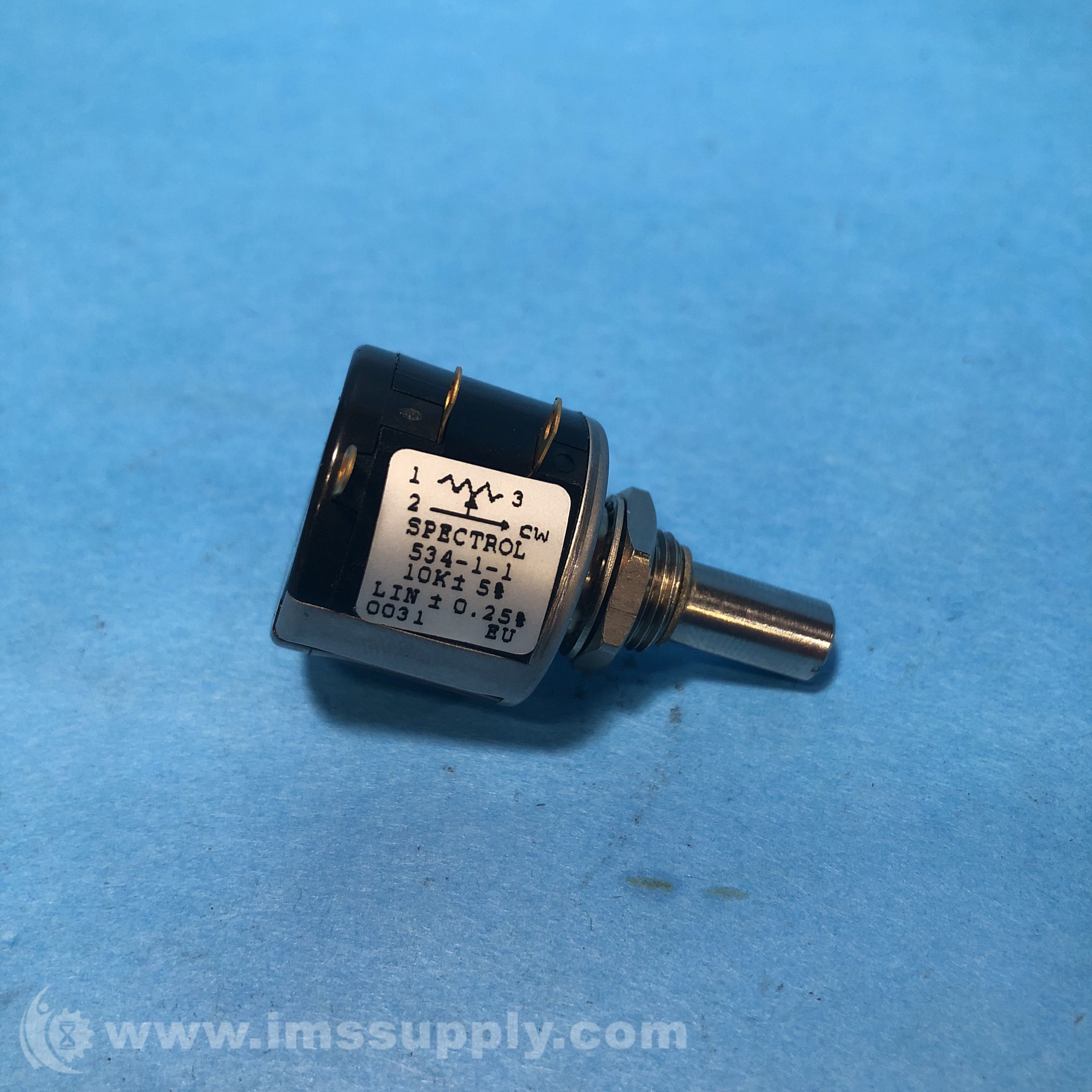 Spectrol 534-1-1 Wirewound Potentiometer - IMS Supply