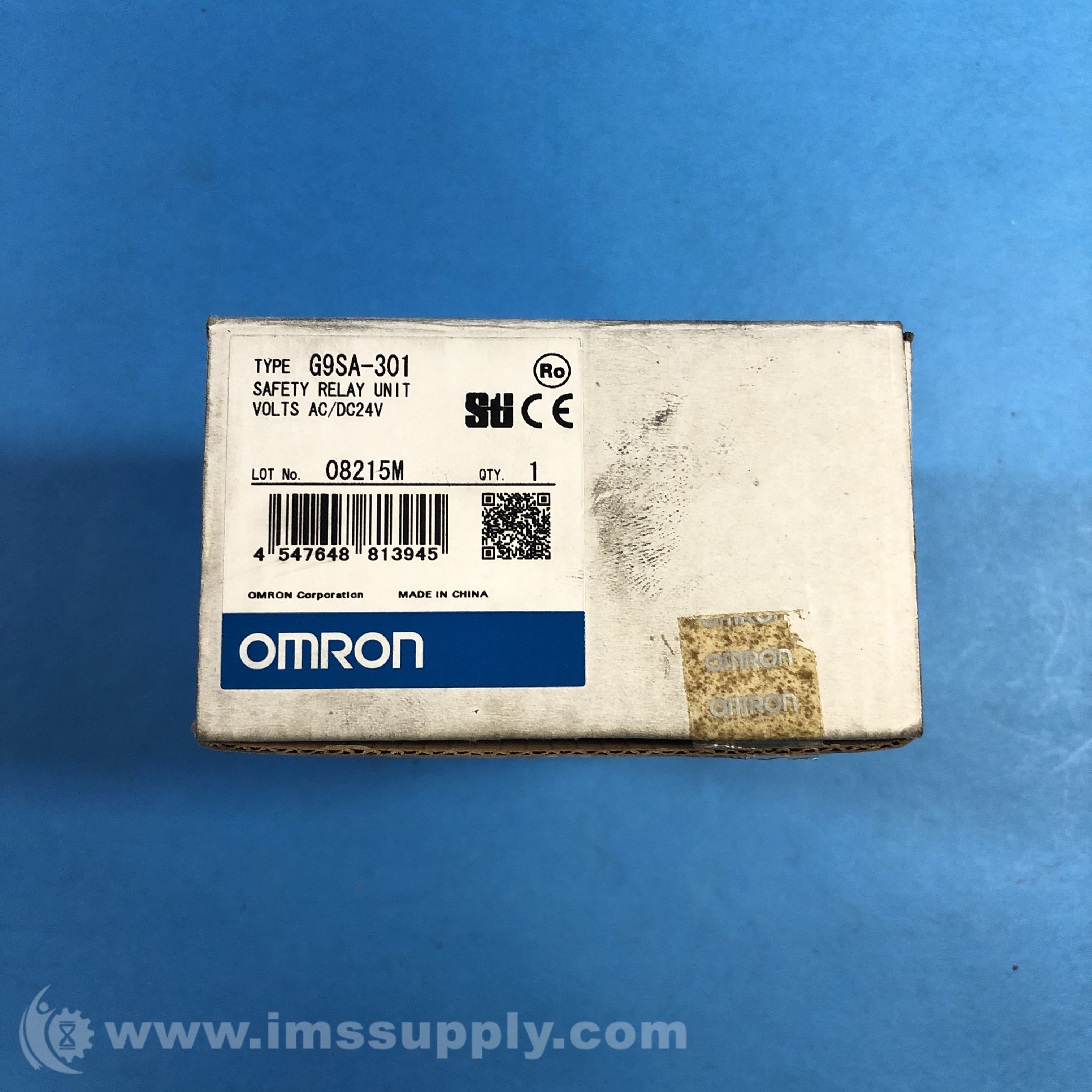 Omron G9SA-301 Safety Relay - IMS Supply