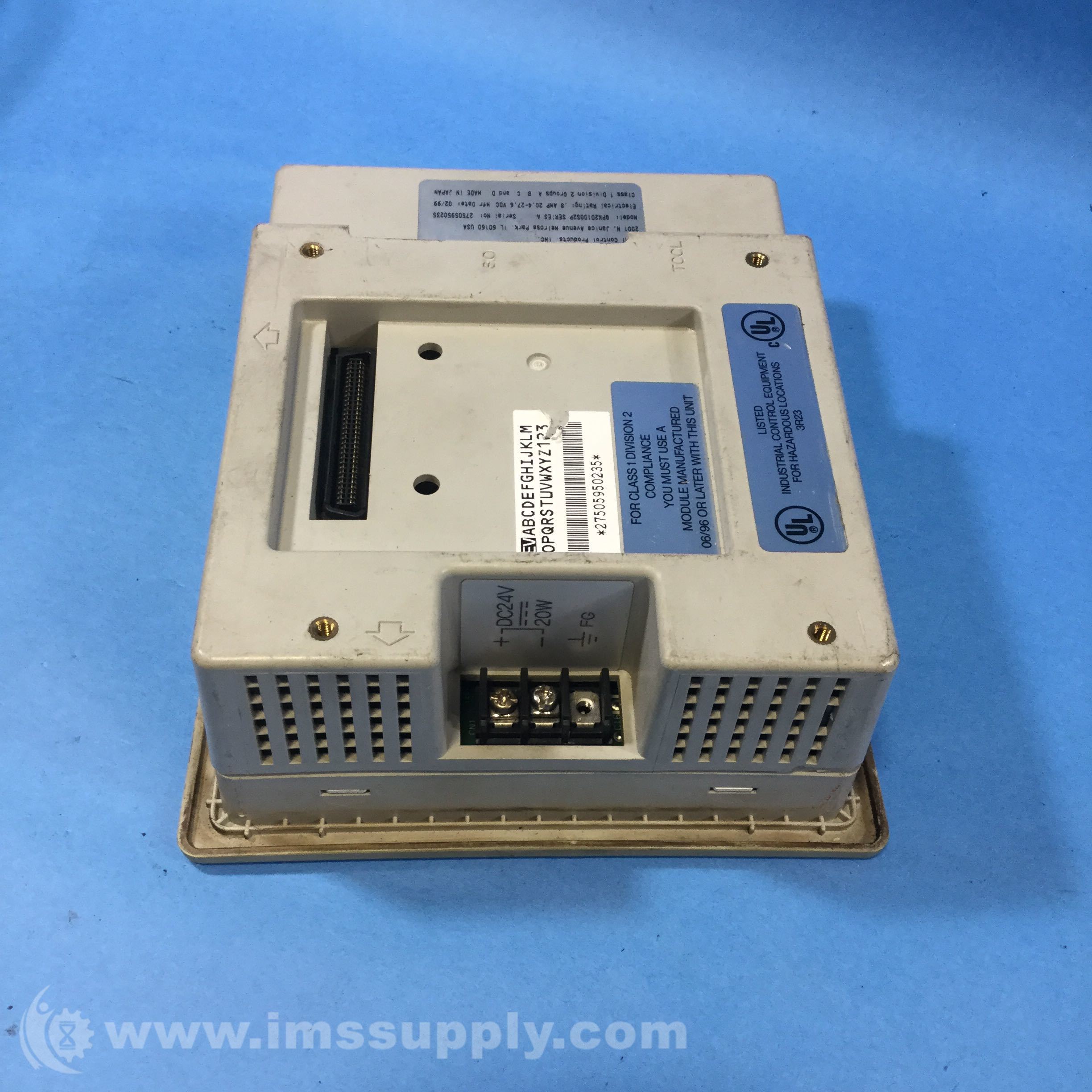 Total Control Products QPK2D100S2P QuickPanel jr HMI Display LCD - IMS ...