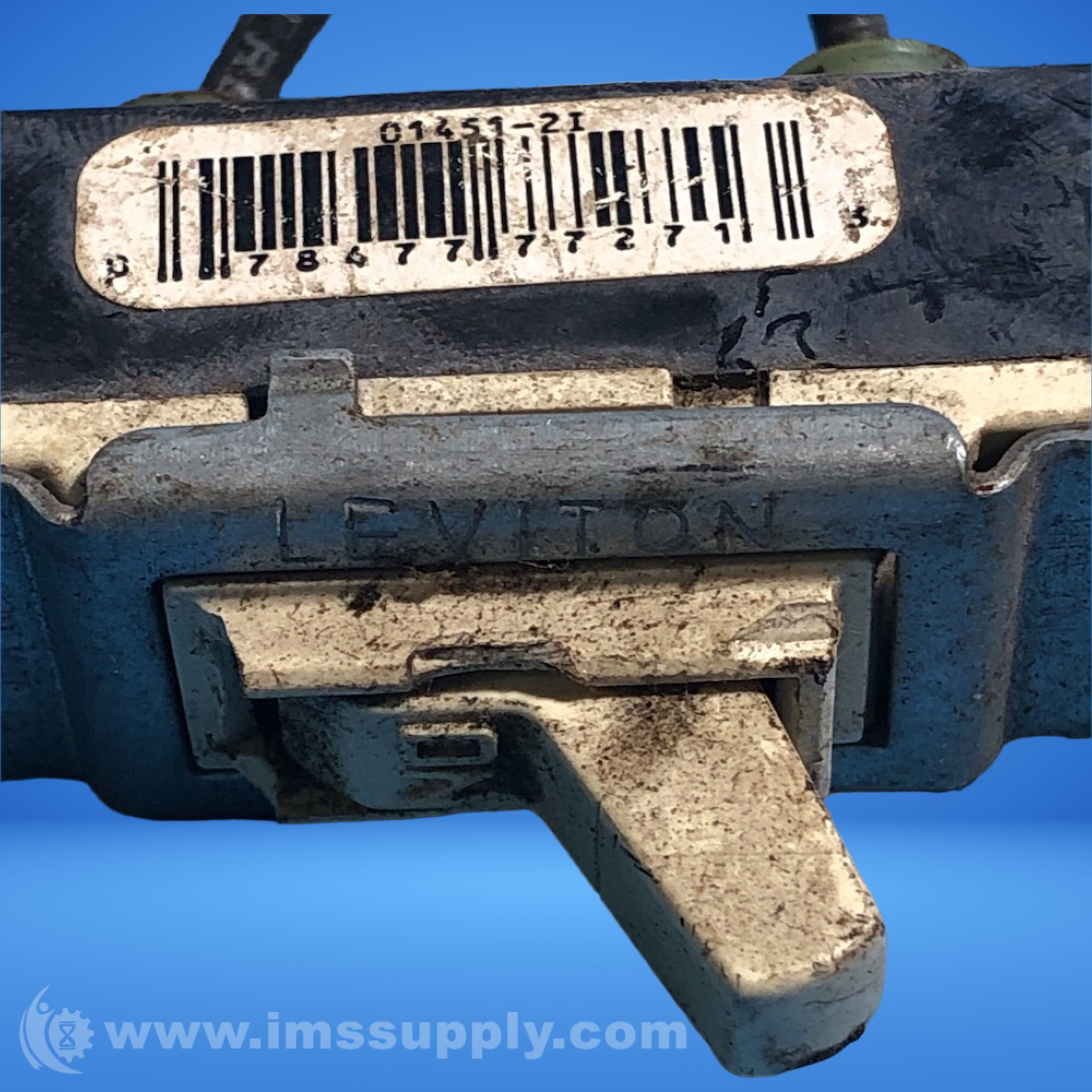 Leviton 01451-2I Single Pole Toggle Switch - IMS Supply