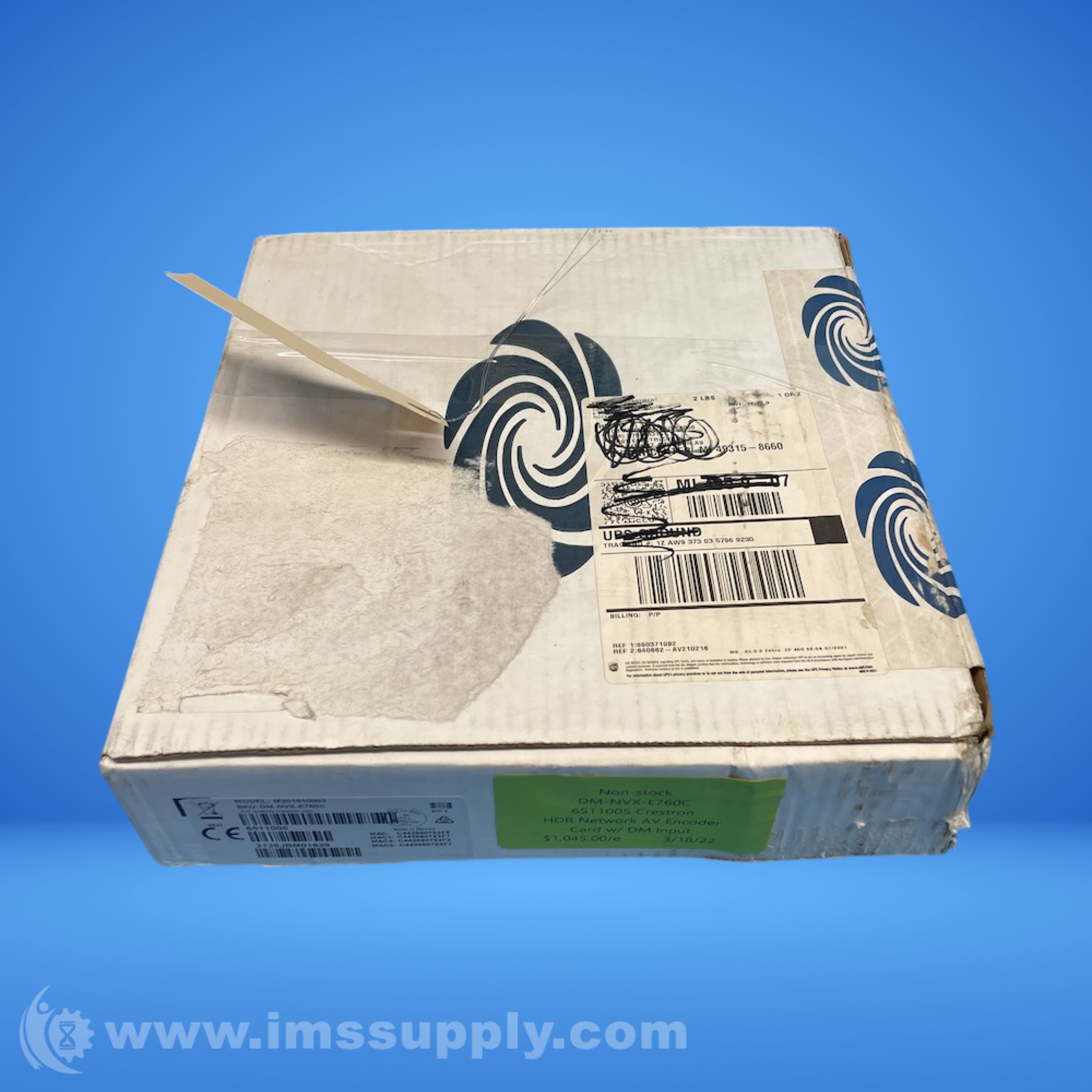 Crestron DM-NVX-E760C 4K60 4:4:4 HDR Network AV Encoder Card - IMS Supply