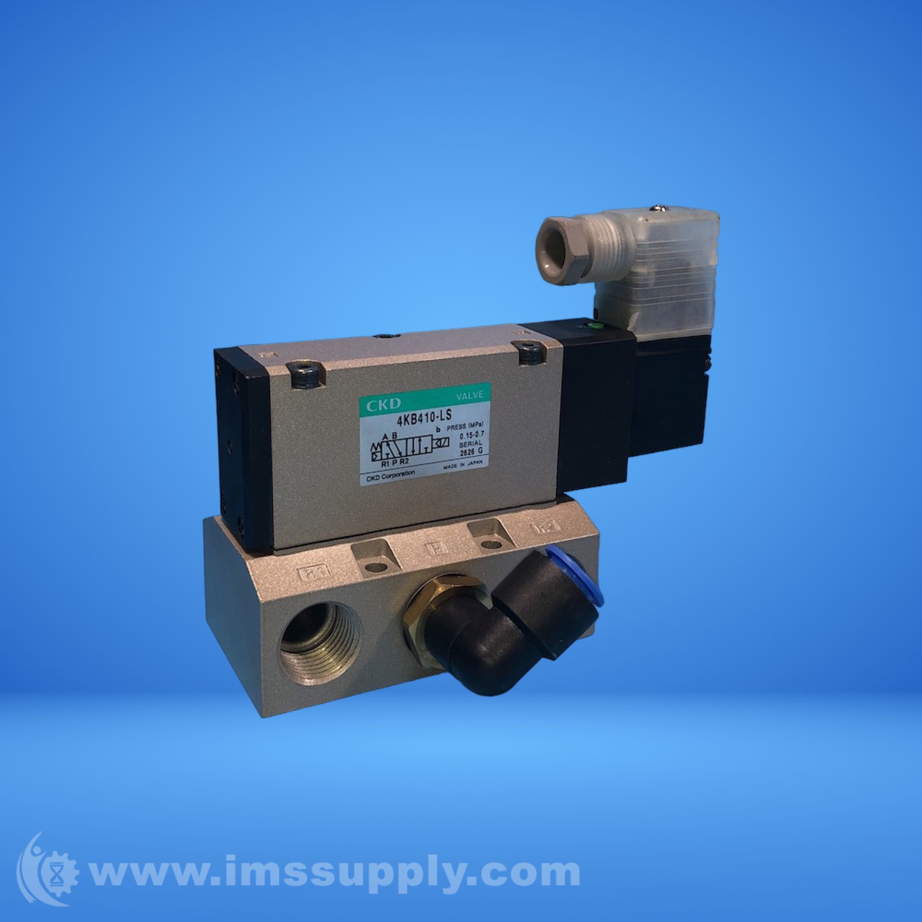 CKD 4KB410-LS Solenoid Valve - IMS Supply