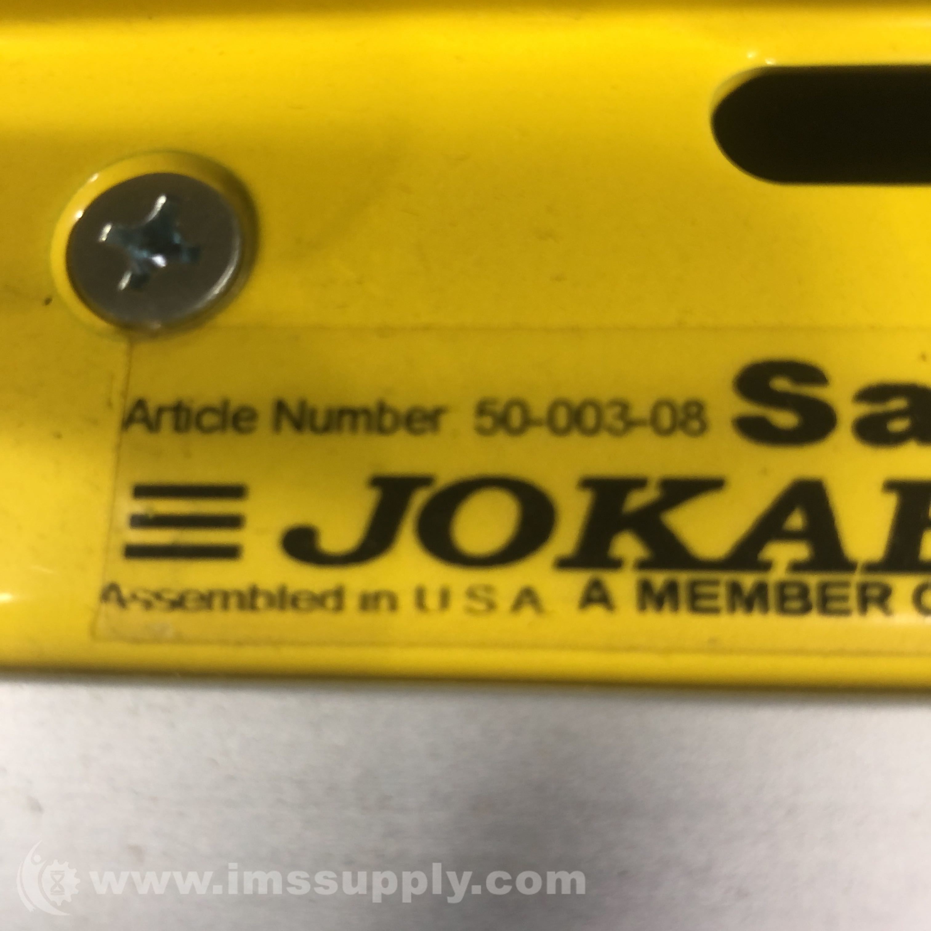 Jokab Safety 50-003-08 Safeslide Safety Lock-out System - IMS Supply