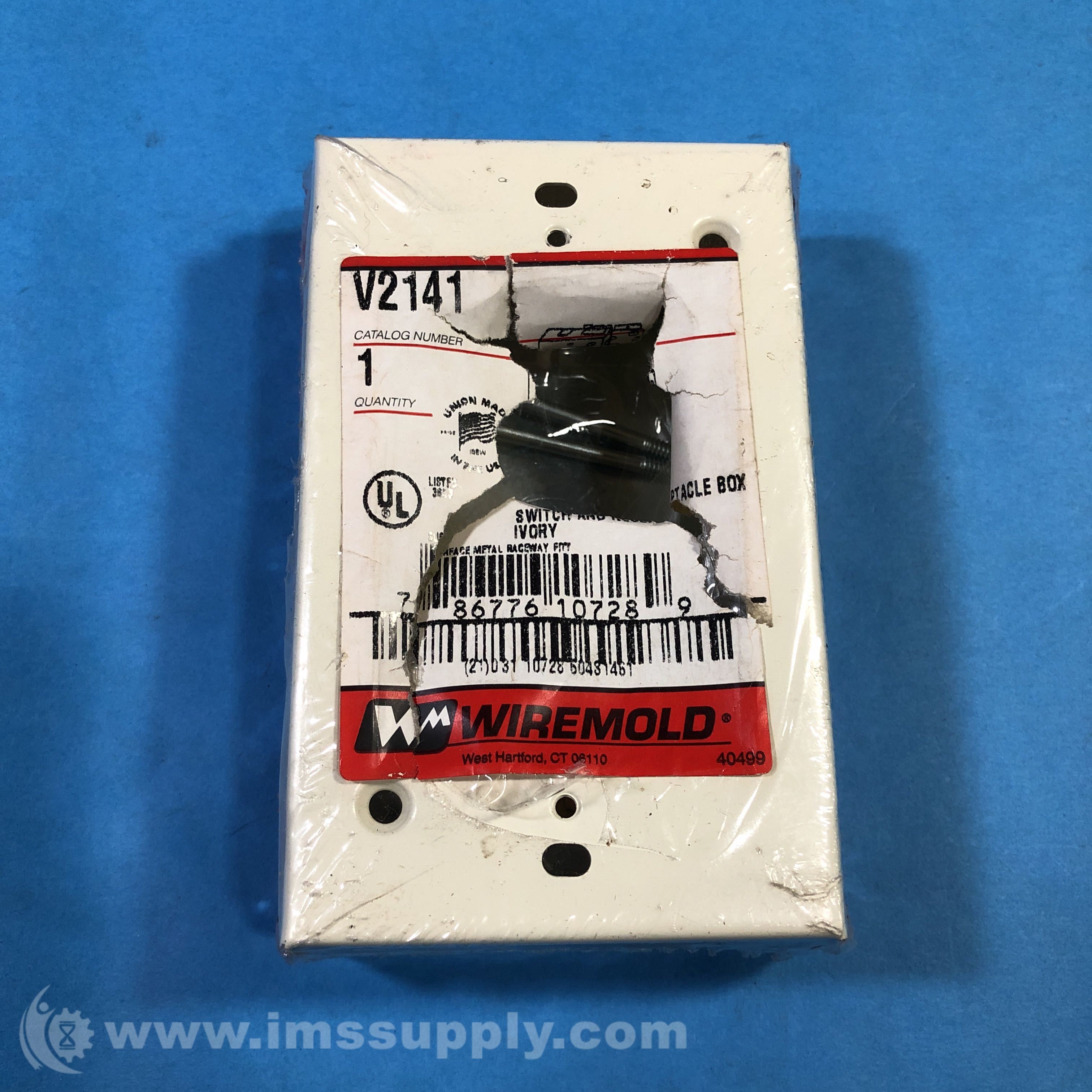 Wiremold V2141 Switch & Receptacle Box - IMS Supply