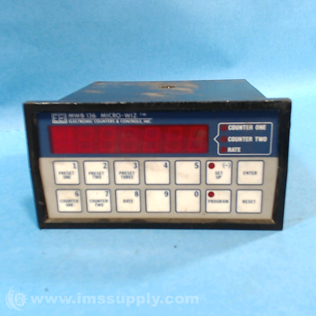 Electronic Count & Controls MWB136B-1 Counter - IMS Supply