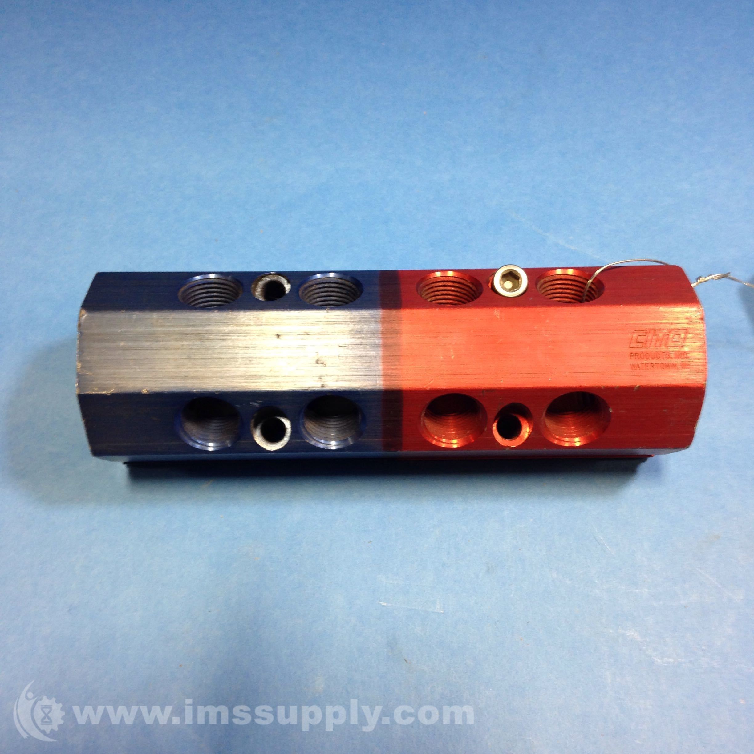 Cito Products INC. IM4-6-BD-4-4-3/8-N Valve Manifold - IMS Supply