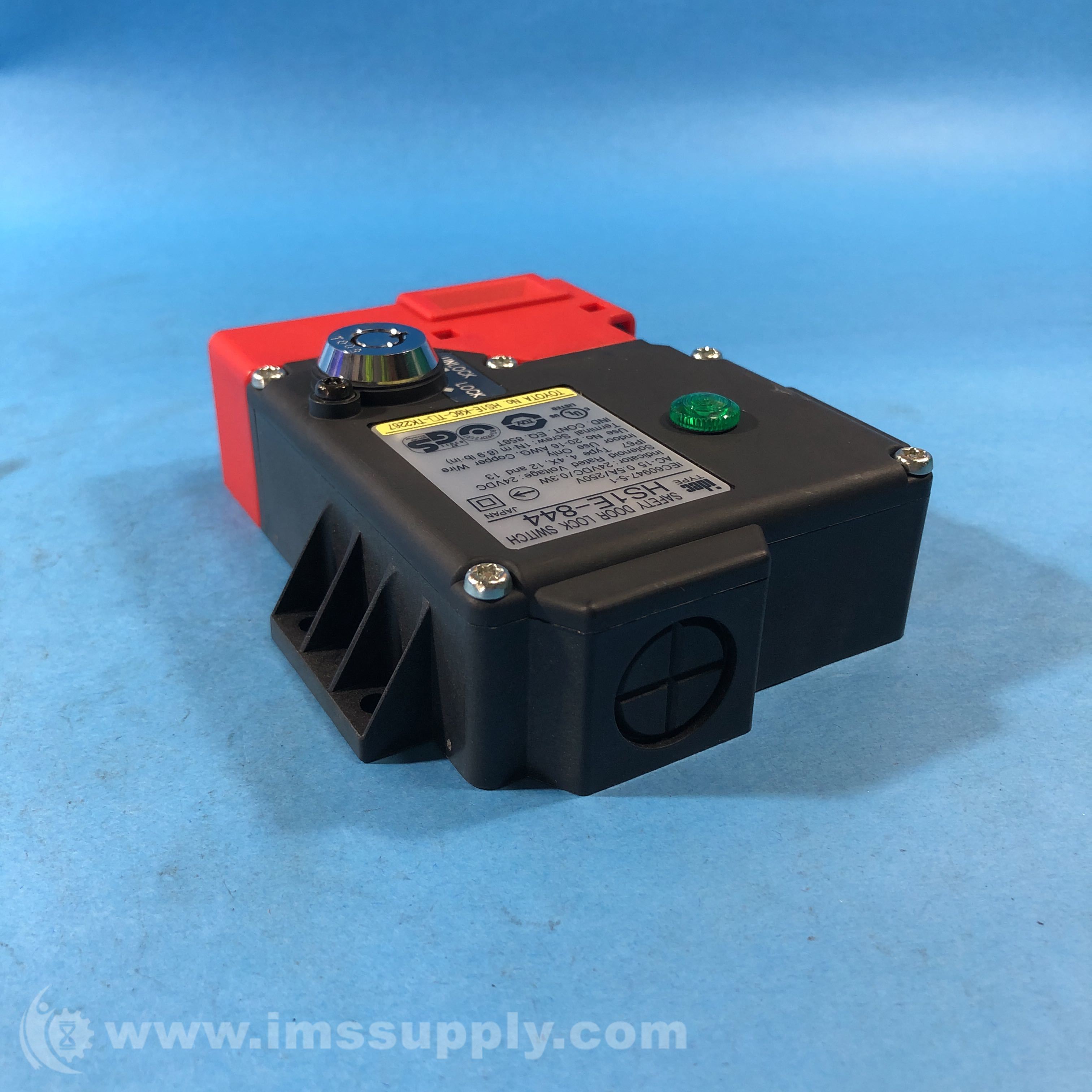 Idec HS1E-K8C-T009-TK2267 Safety Door Lock Switch - IMS Supply