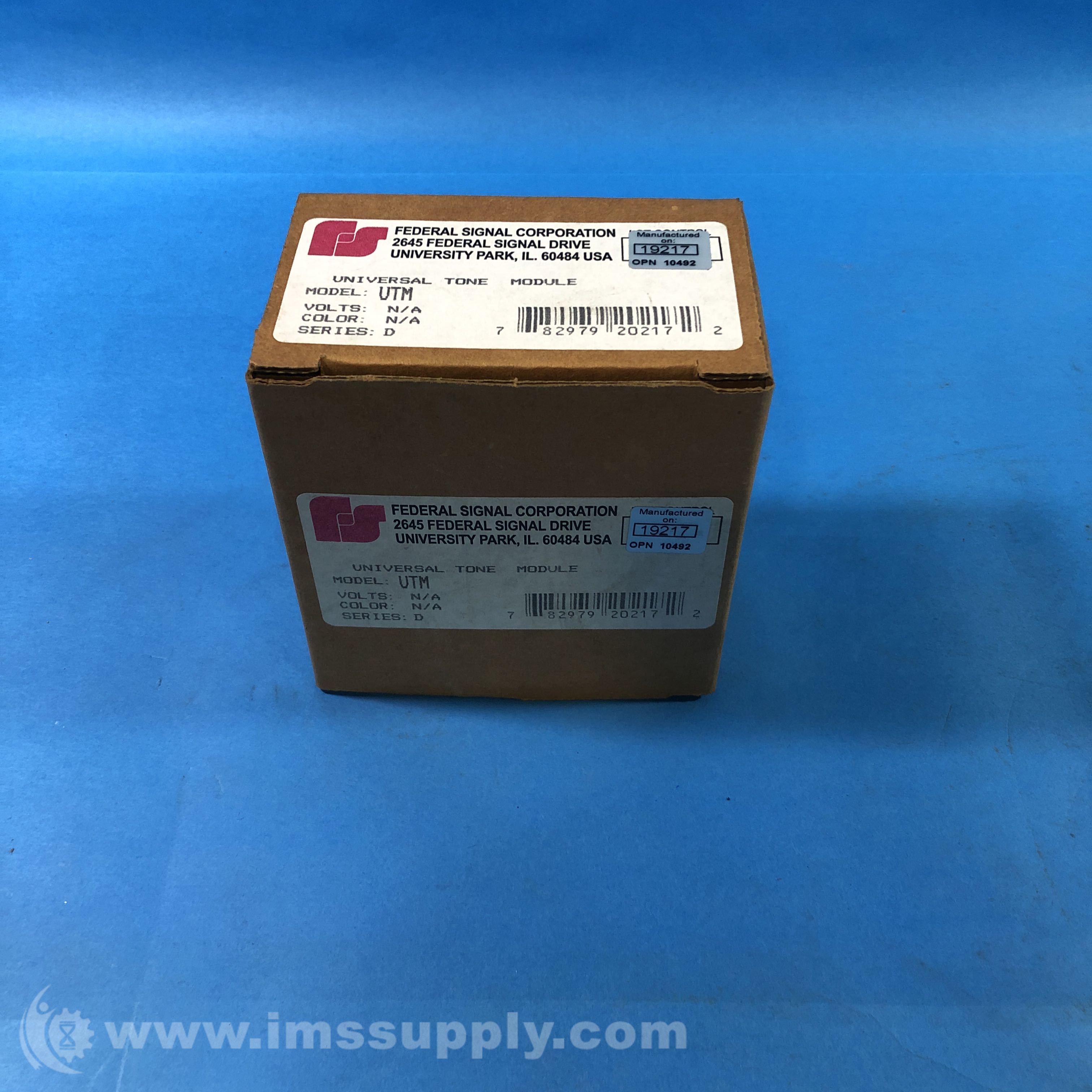 Federal Signal FEDUTM18TONE SelecTone Universal Tone Module - IMS Supply