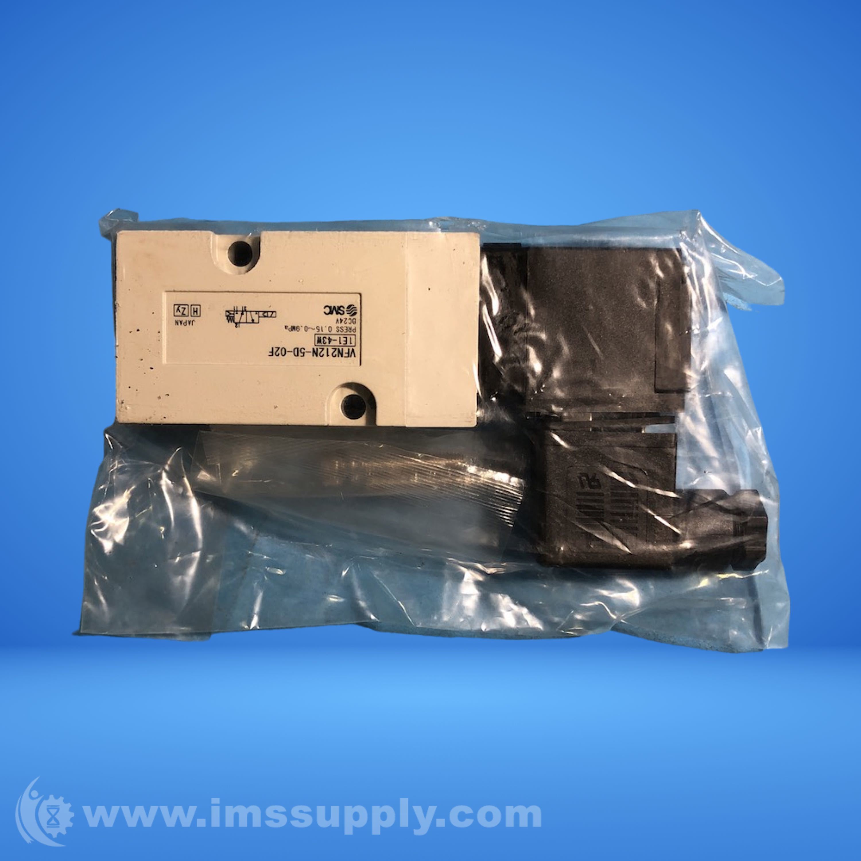 SMC VFN212N-5D-02F Solenoid Valve - IMS Supply