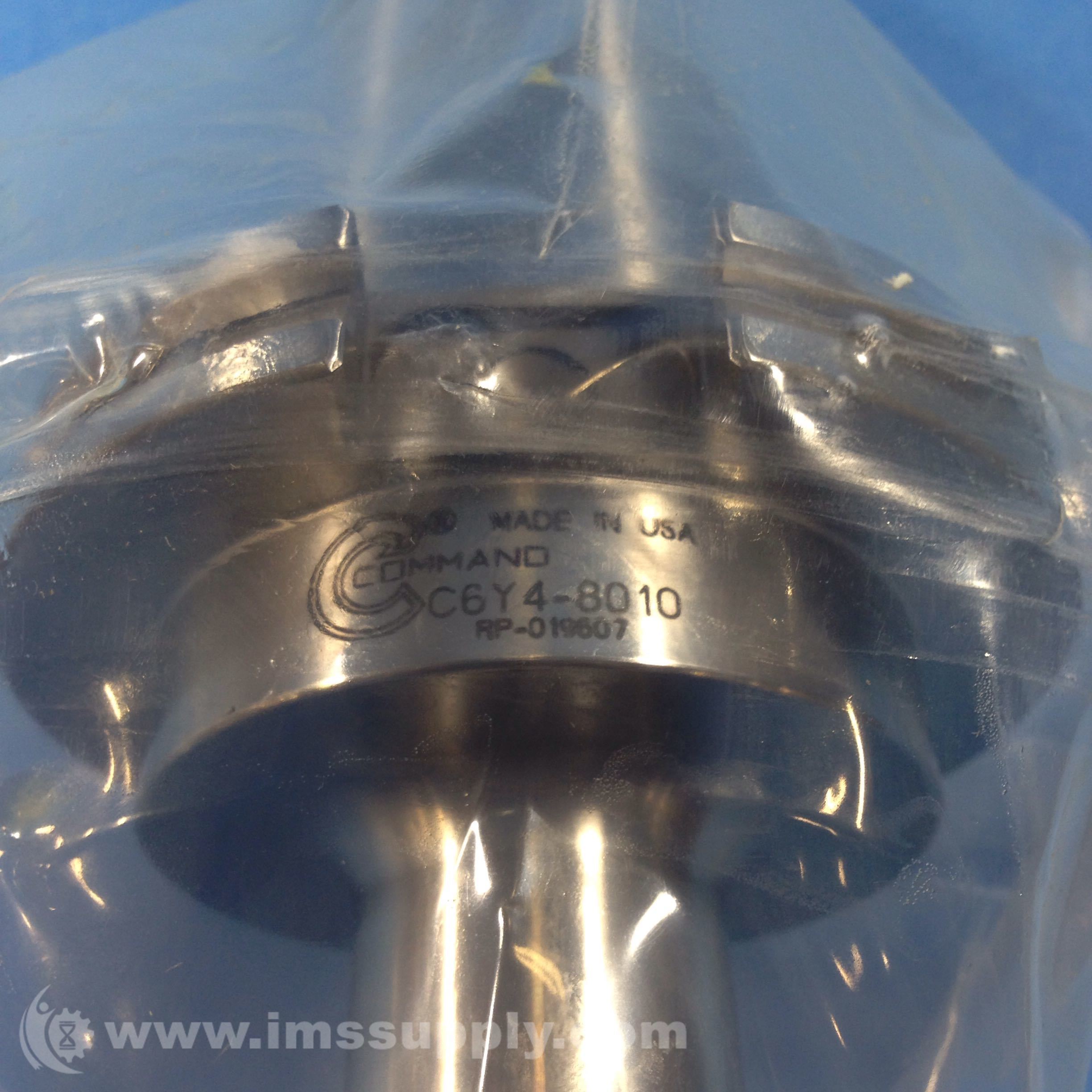 Command Tooling Systems C6Y4-8010 Thermolock Shrink-Fit Holder - IMS Supply