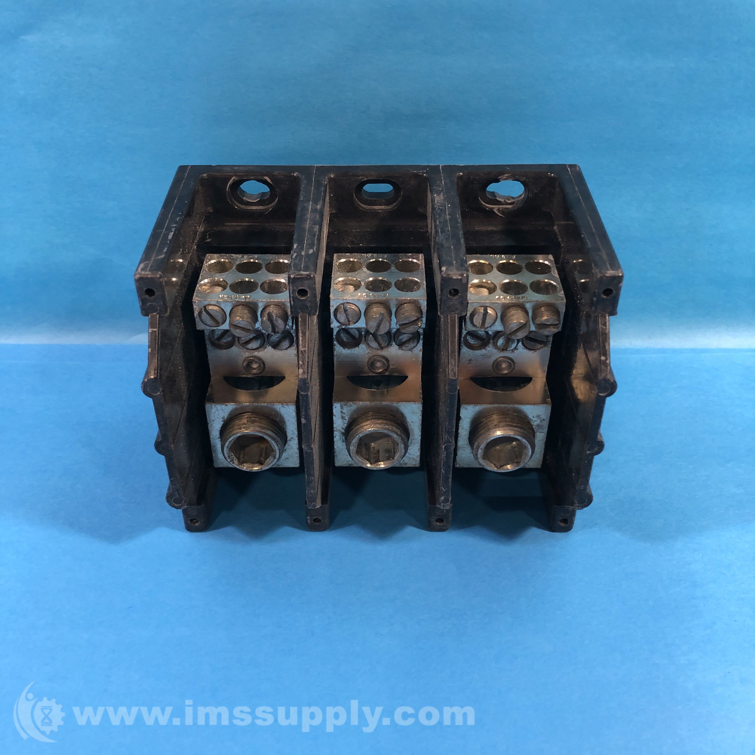 Buss 16330-3 Power Distribution Block, 380A, 600V - IMS Supply