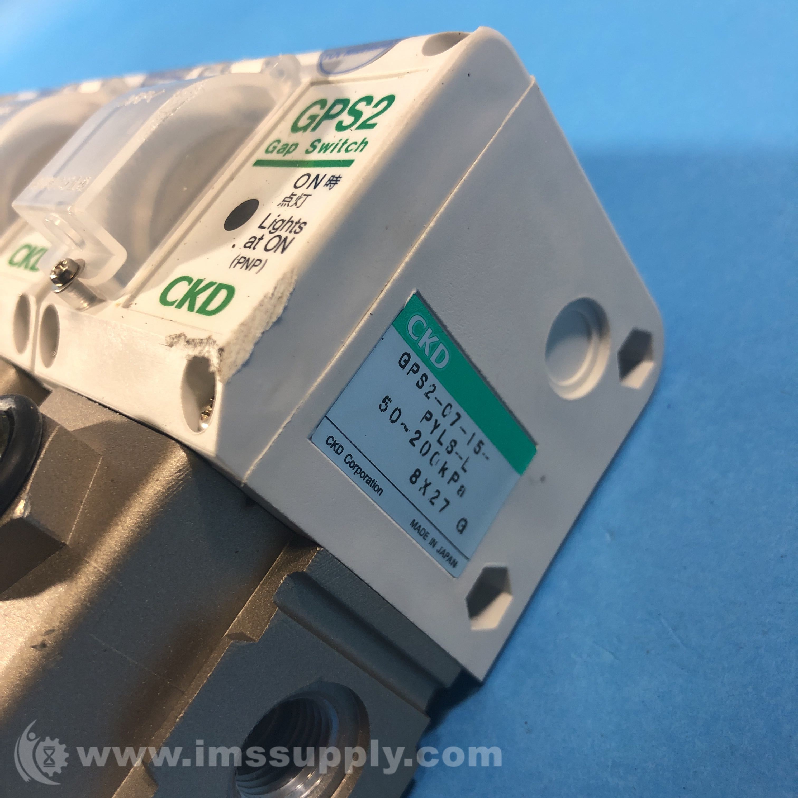 CKD GPS2-TL Pneumatic Gap Switch Assembly - IMS Supply