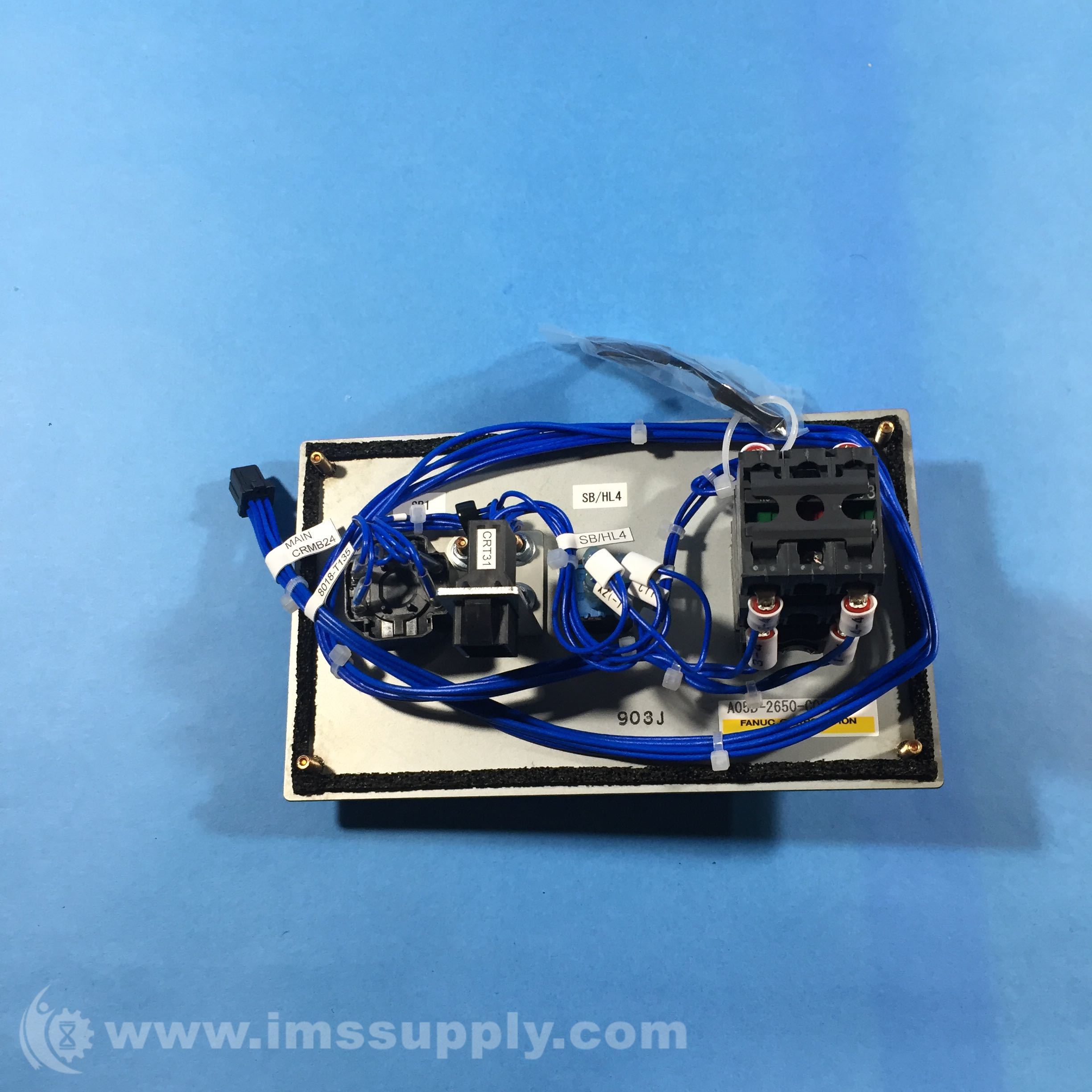 Fanuc A05B-2650-C002 OP Switch Panel Unit with E-Stop - IMS Supply