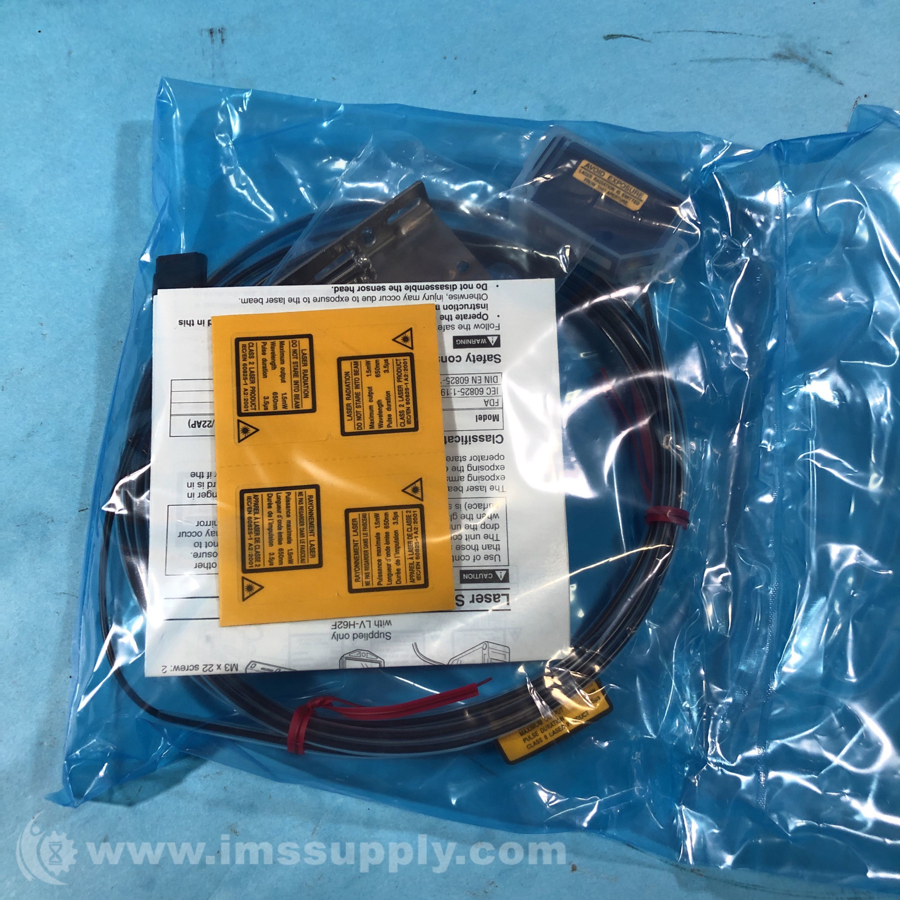 Keyence LV-H62F Retro-Reflective Sensor Head - IMS Supply