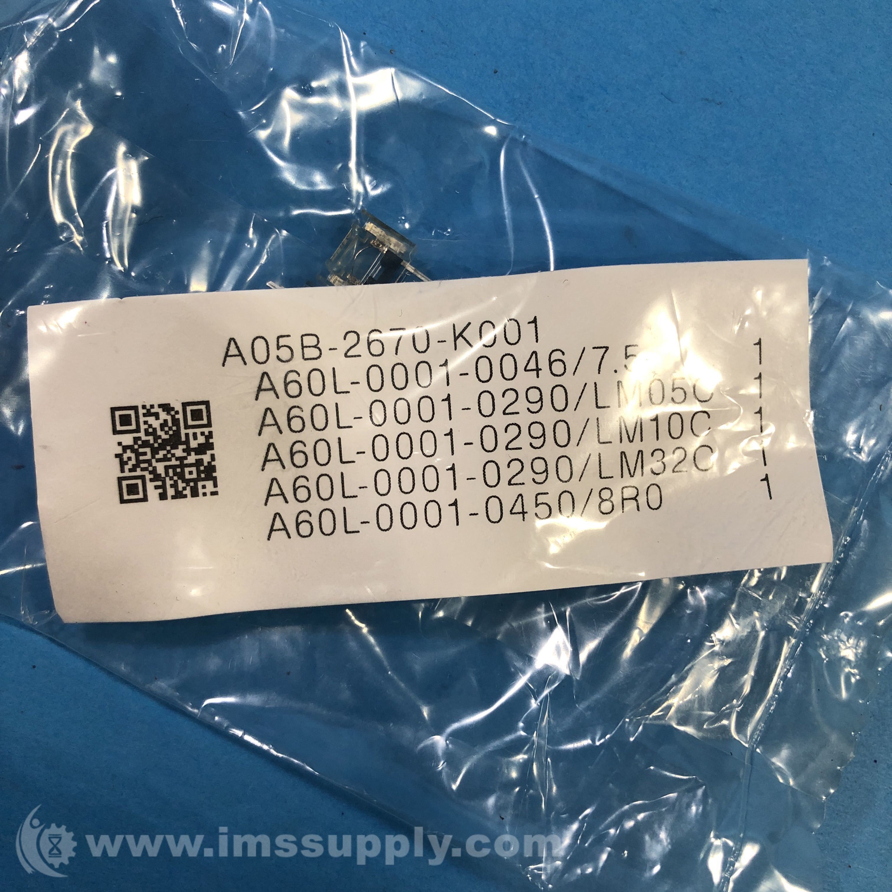Fanuc A05B-2670-K001 Spare Fuse Kit - IMS Supply