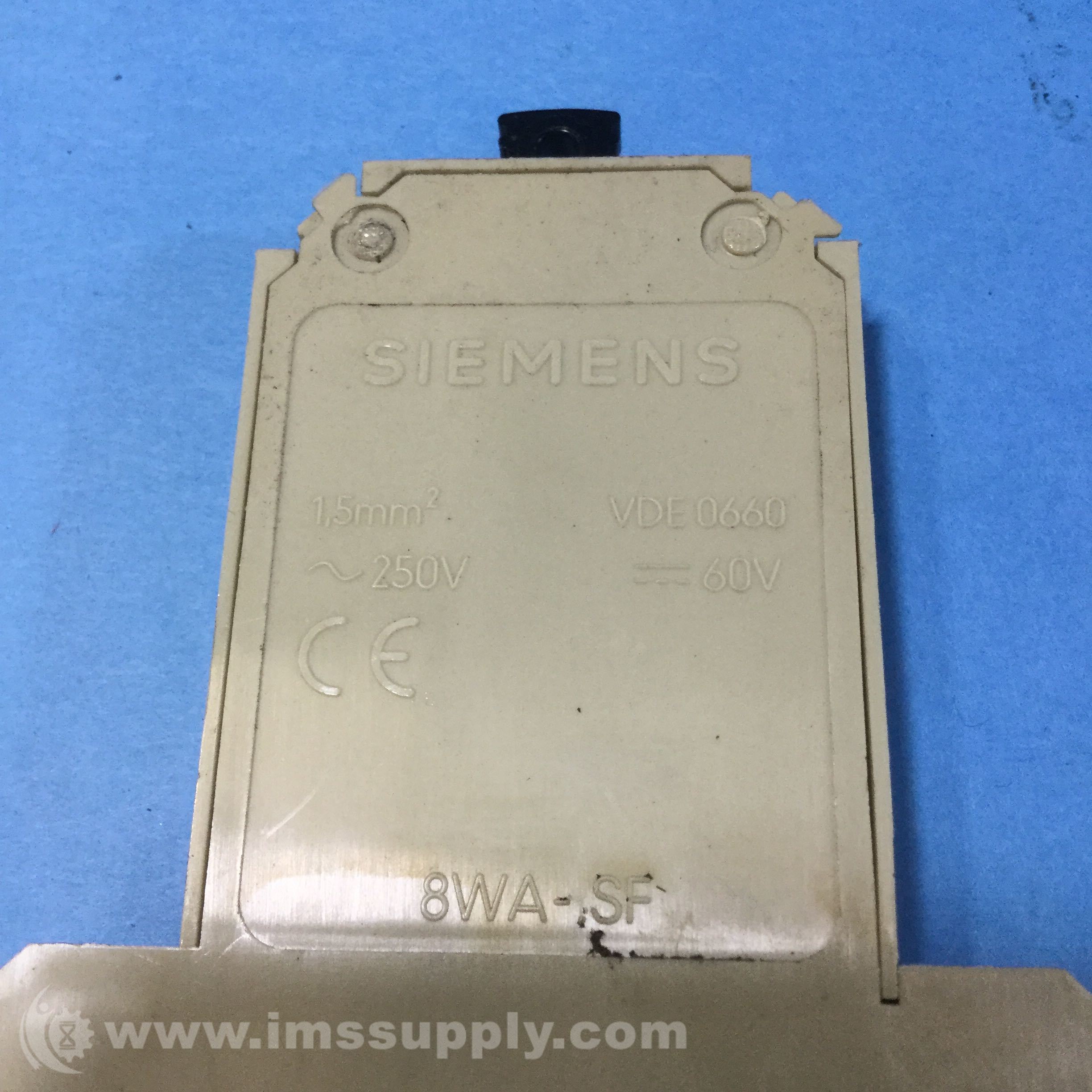 Siemens 8WA-SF Circuit Breaker - IMS Supply
