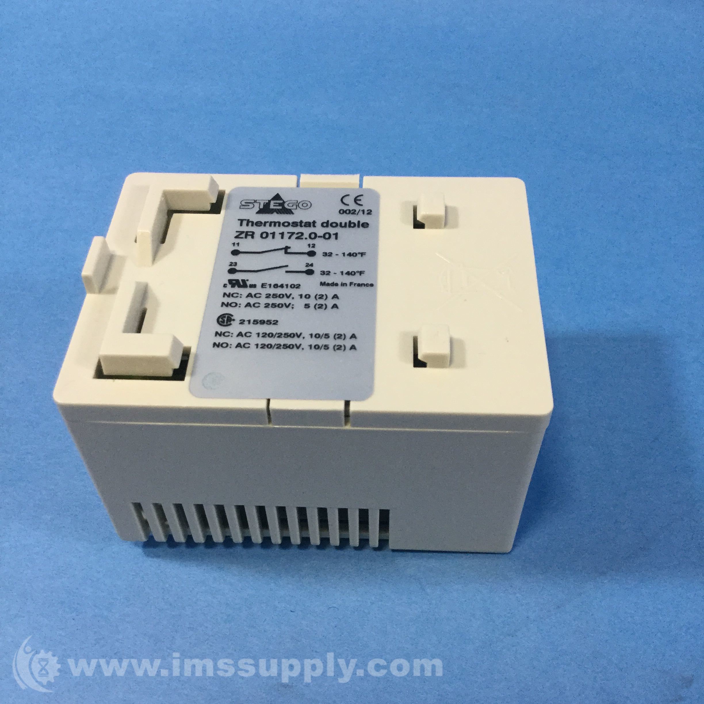 Stego ZR 01172.0-01 Stego Thermostats, ZR 011 Series - IMS Supply