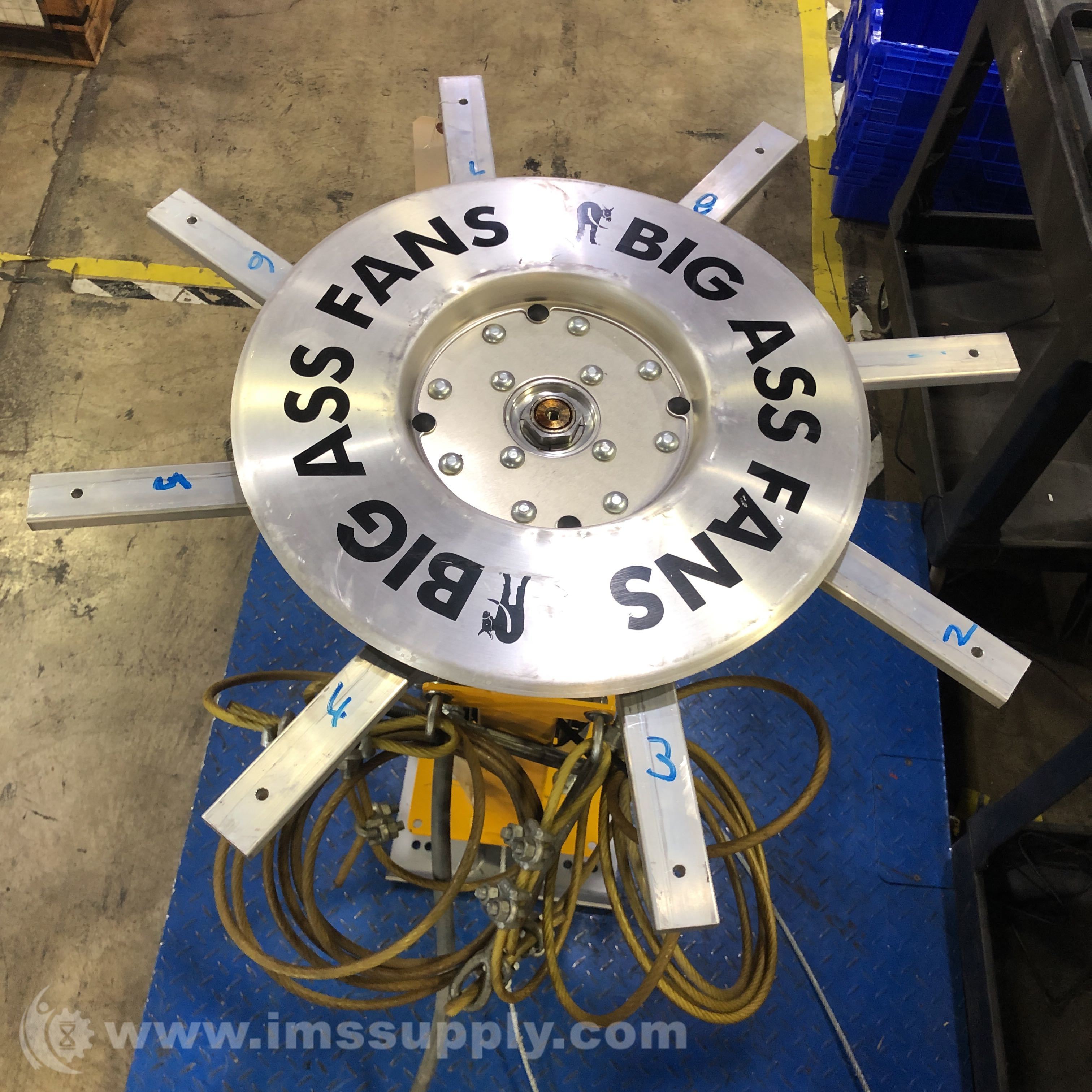 Big Ass Fans Industrial Fan, Motor and Hub only - IMS Supply