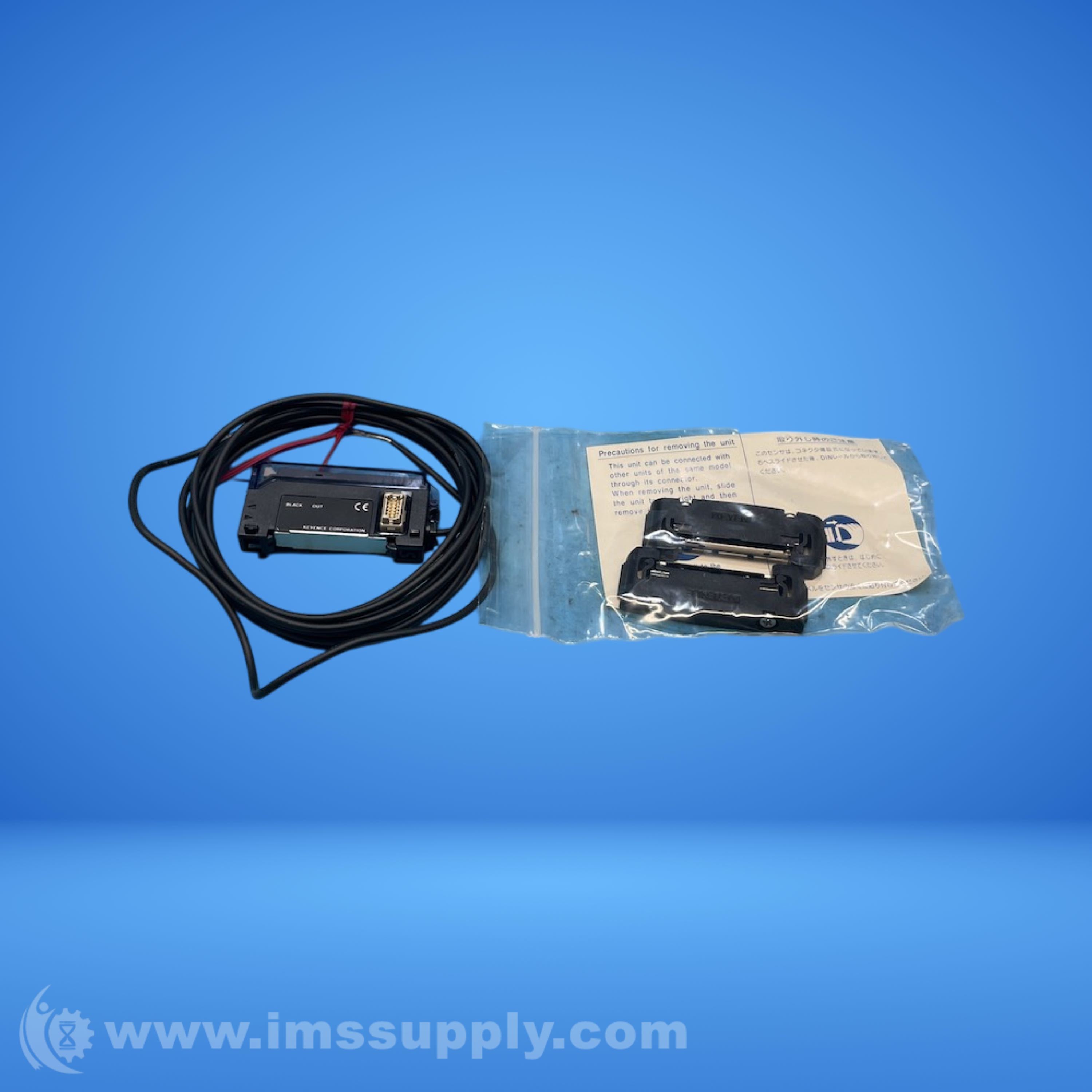Keyence FS-T2P Fiber Optic Sensor - IMS Supply